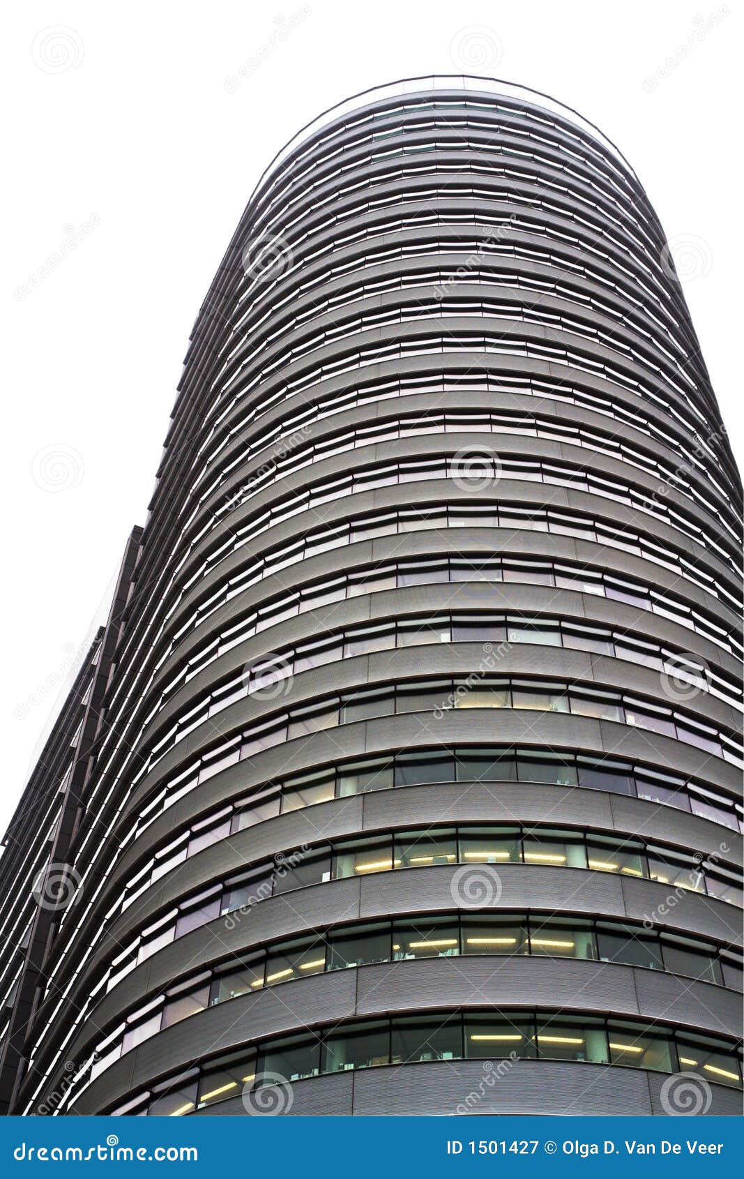 Curved building stock image. Image of work, round, curve - 1501427