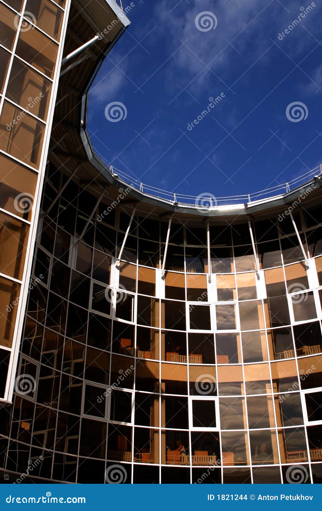 Curved Building Architecture Stock Photo - Image of curving ...