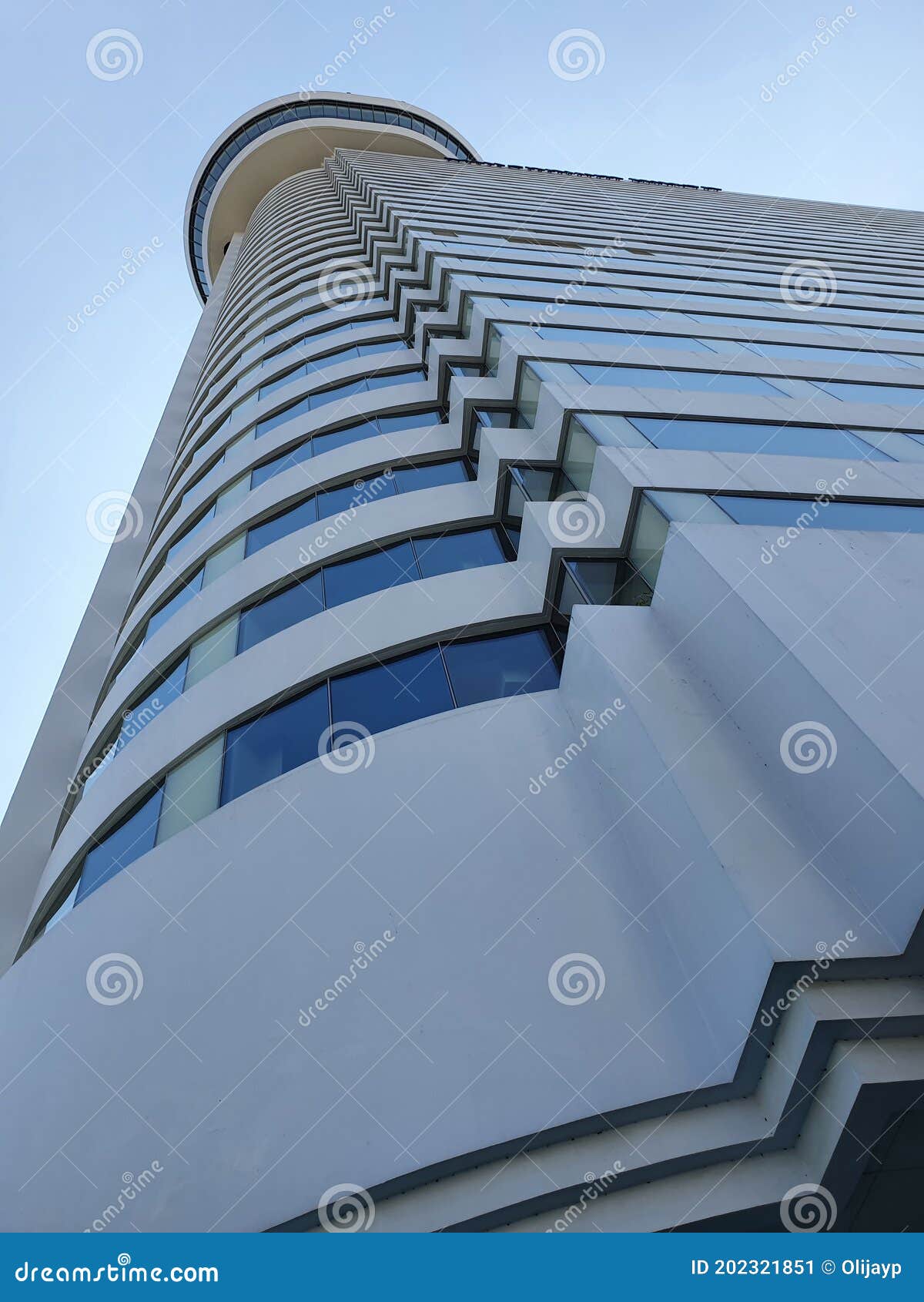 Curved Building Architecture Royalty-Free Stock Image | CartoonDealer ...