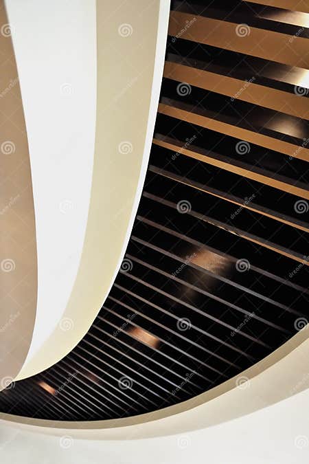 Curved Ceiling Design stock photo. Image of ceiling, design - 7989382