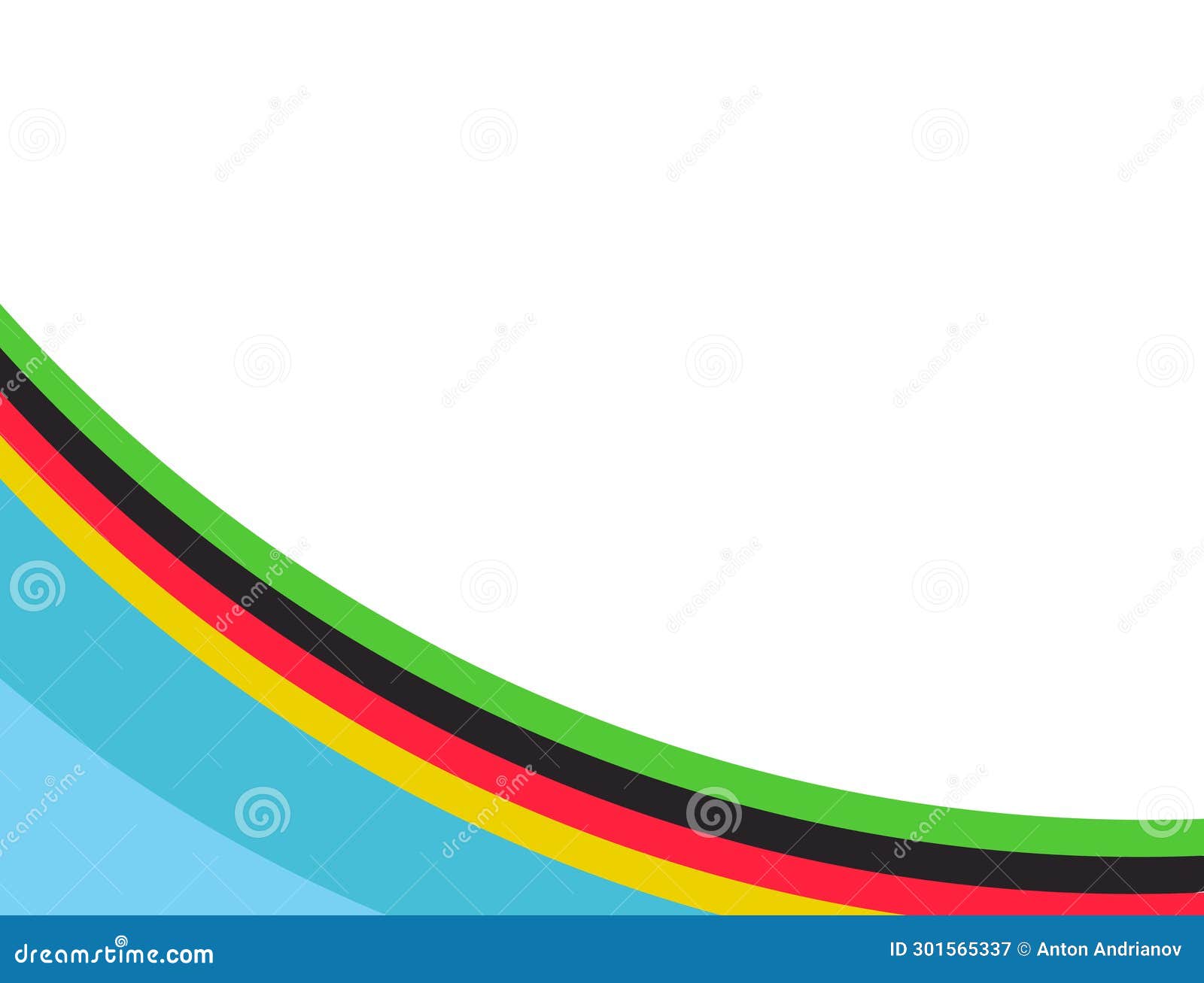 Olympic Background. Abstract Multicolored Background. Vector Graphics ...