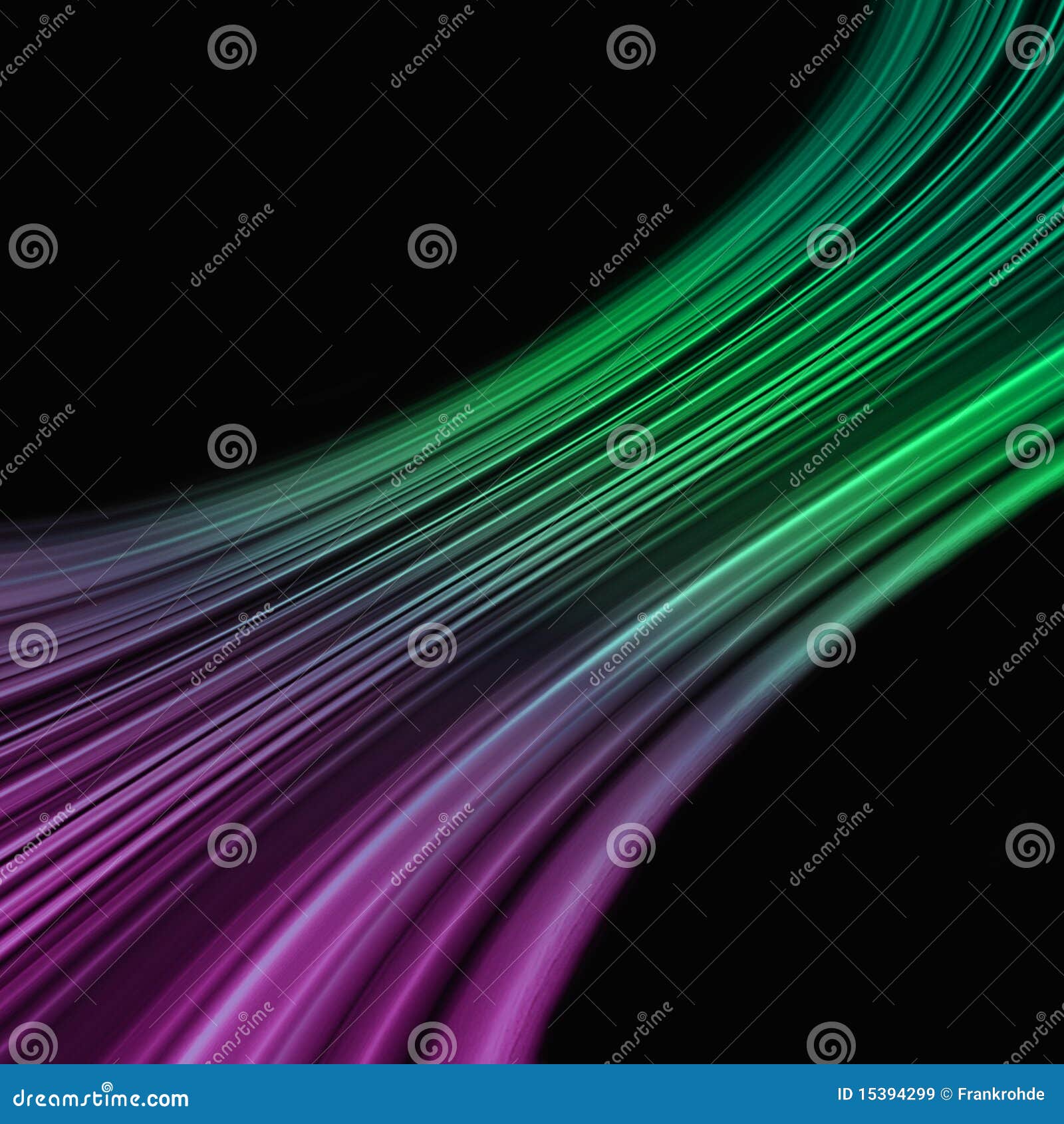 Curved colored stripes stock illustration. Illustration of inflection ...