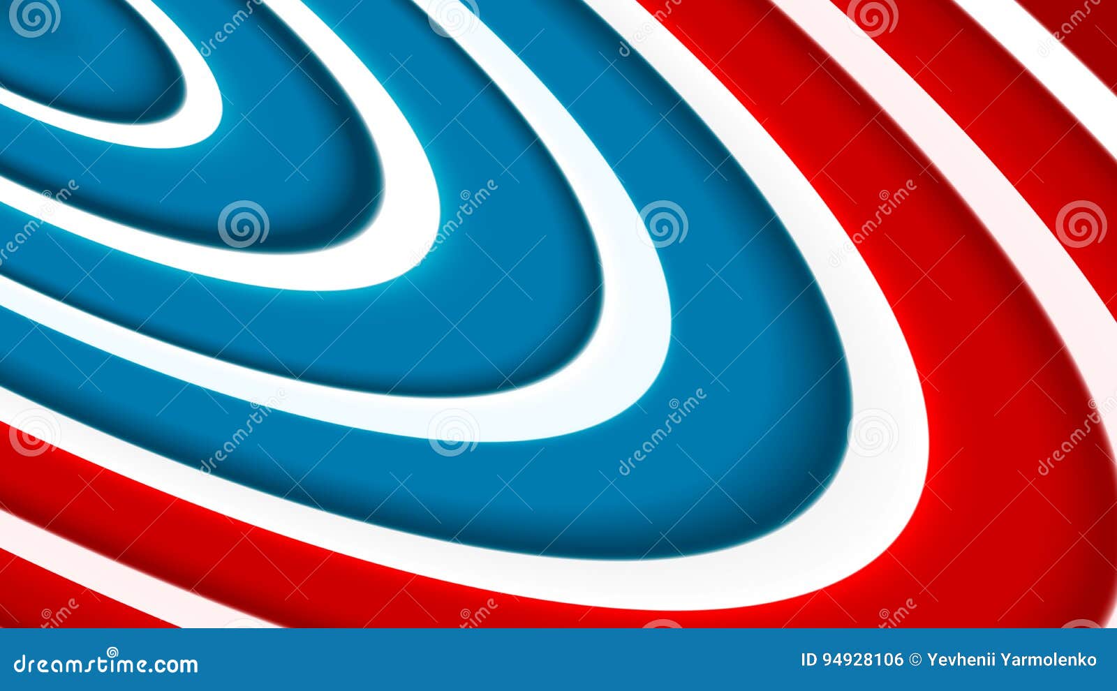 Curved colored stripes stock vector. Illustration of wallpaper - 94928106