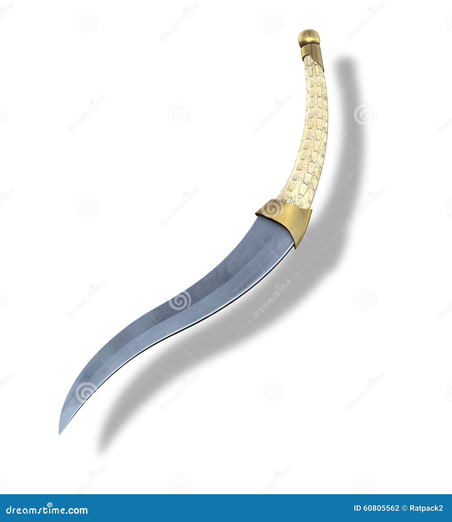 Curved Dagger Stock Photography | CartoonDealer.com #60805562