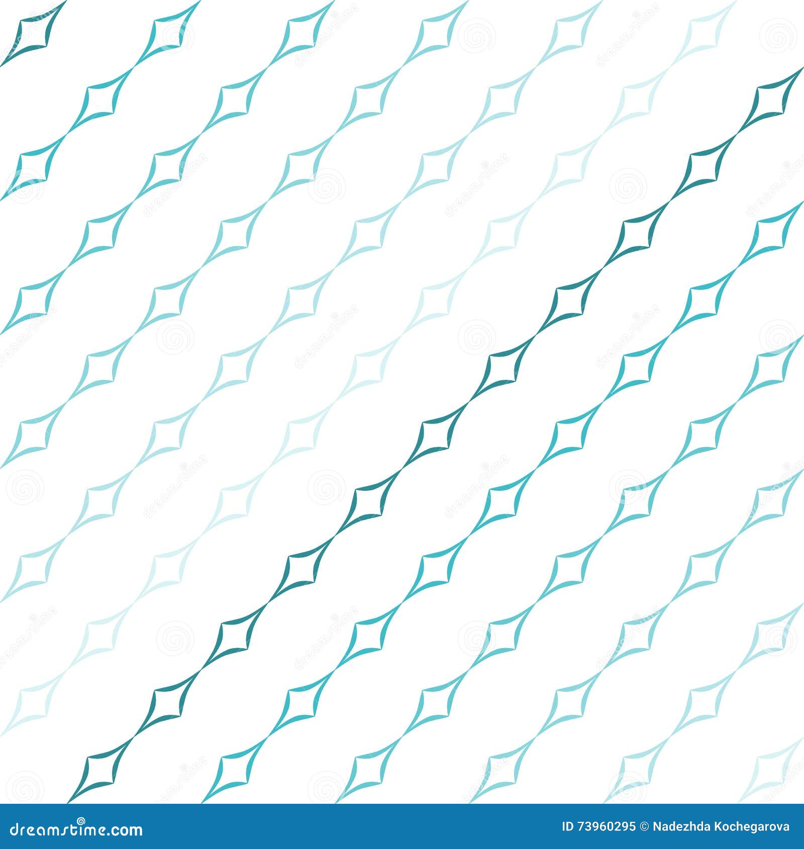 Curved Diamonds Pattern stock vector. Illustration of design - 73960295