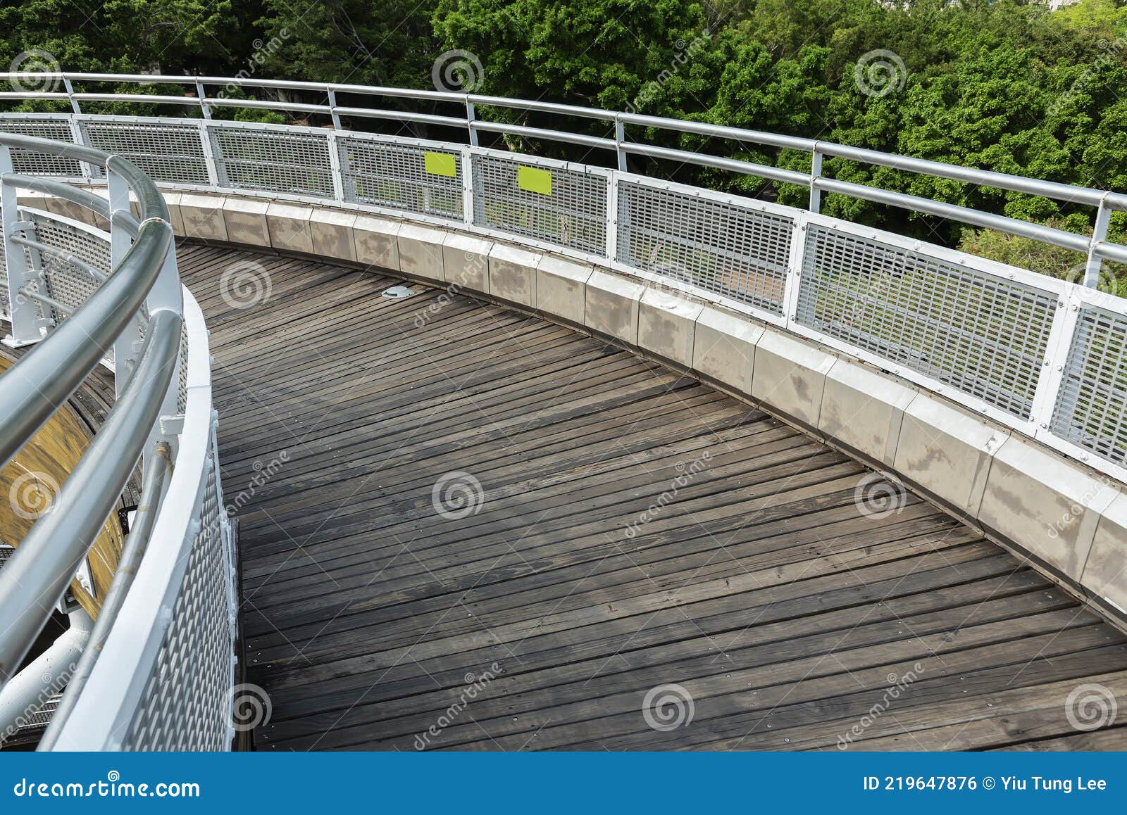 Empty Pedestrian Walkway. Building Abstract Background Stock Photo ...