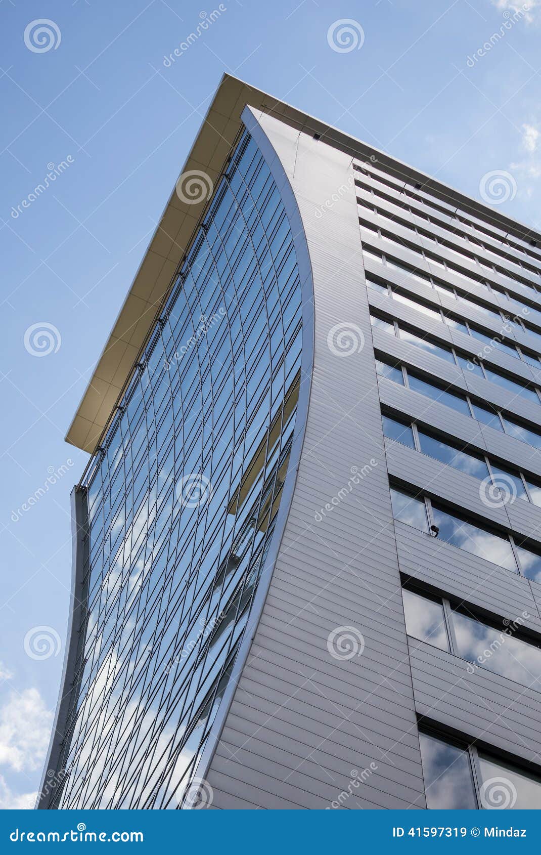 Curved Building Facade