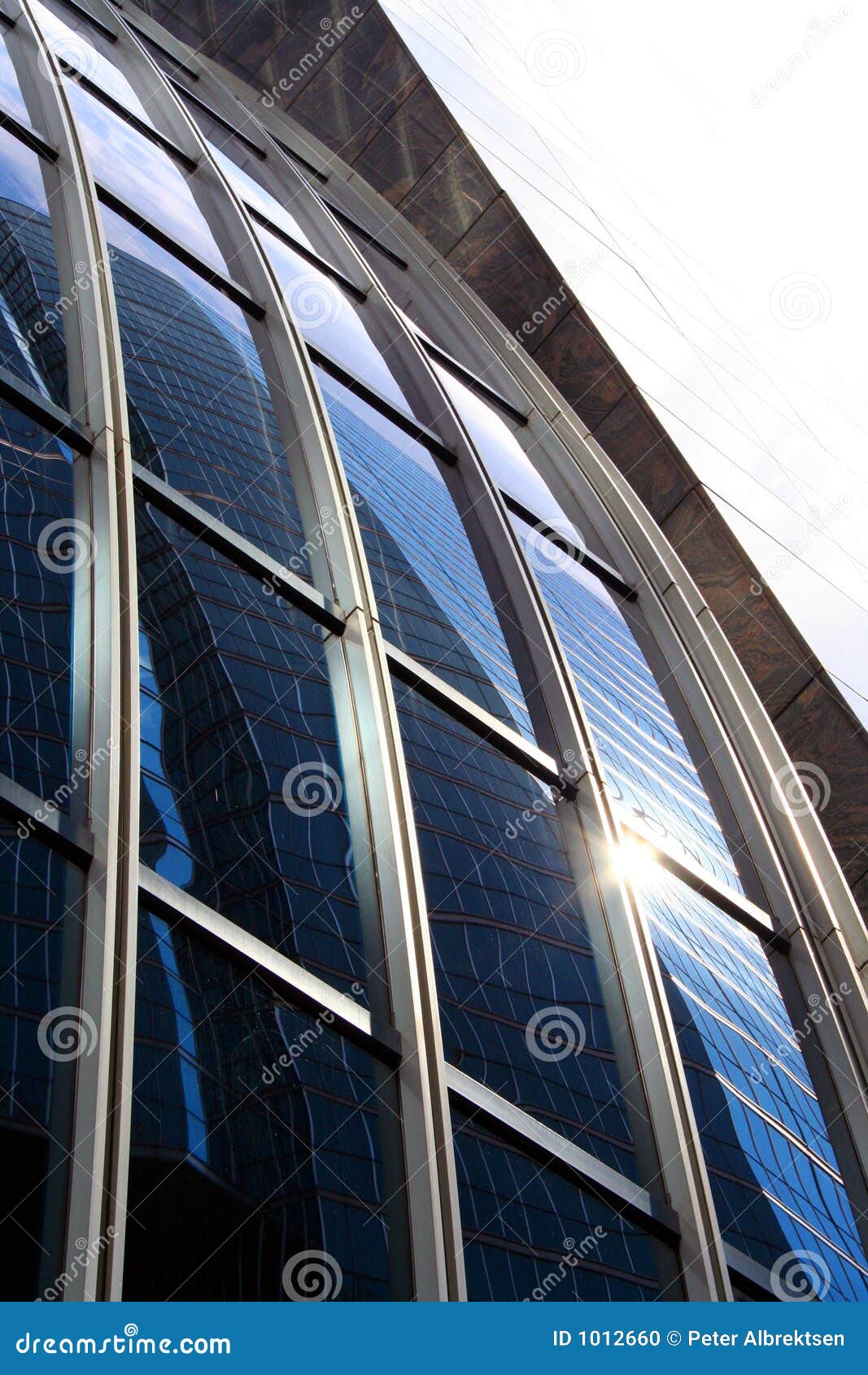 Curved Glass stock photo. Image of reflection, smooth - 1012660