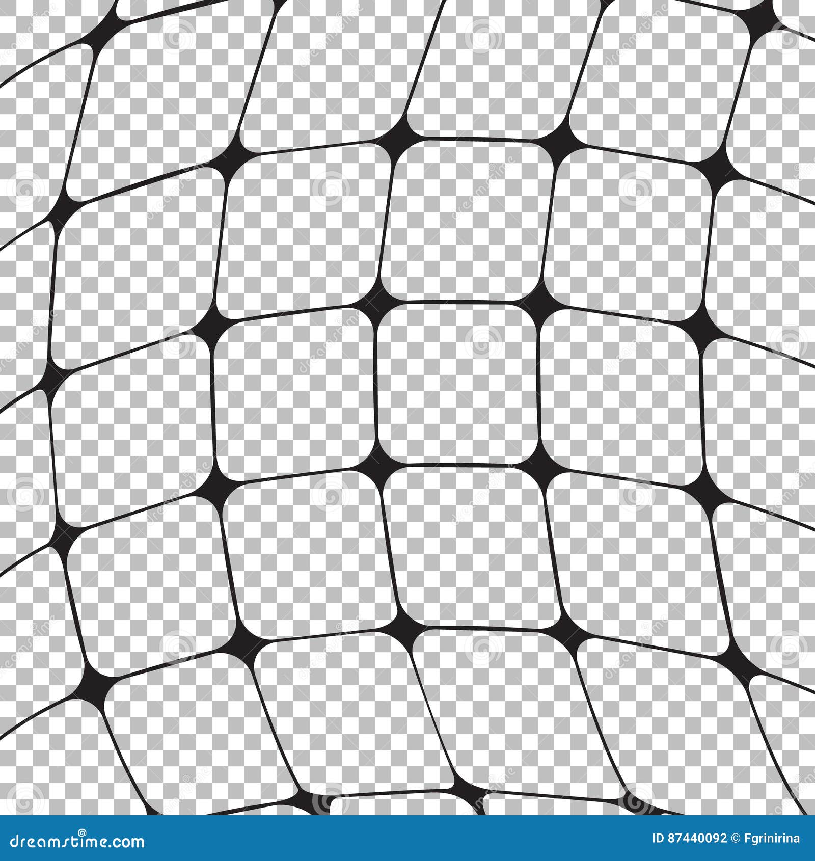 Curved Grid Pattern, Vector Background Stock Vector - Illustration of ...