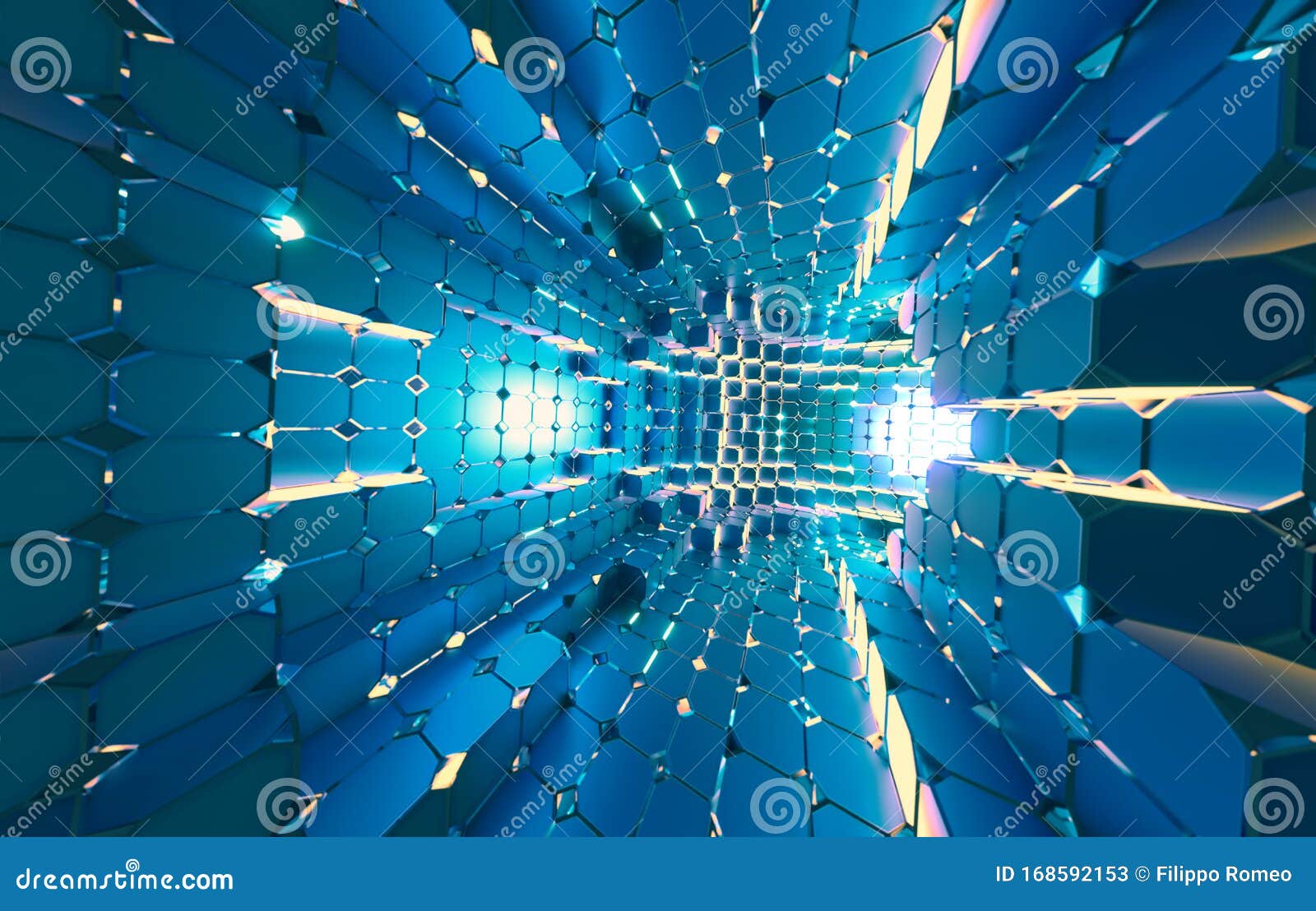 Curved light tube stock illustration. Illustration of lights - 168592153