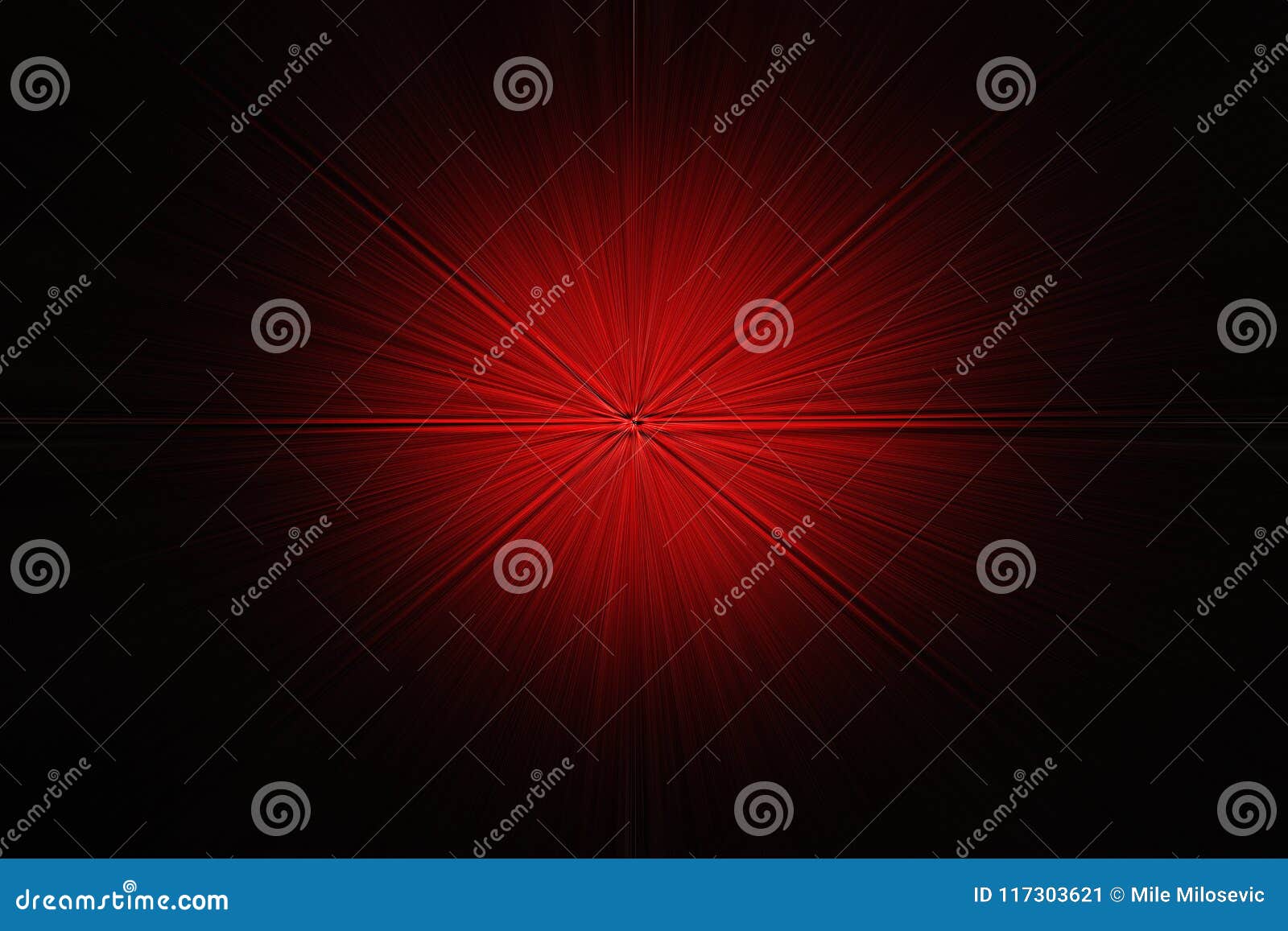 Curved Line Of Fibers. Starburst Effect Stock Illustration ...