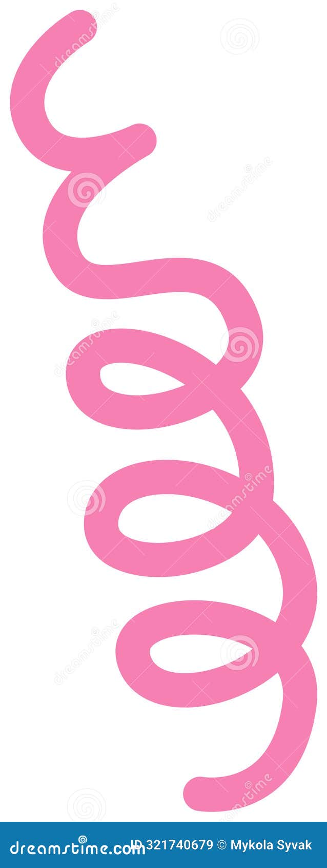 Curved Line Sticker stock vector. Illustration of graphic - 321740679