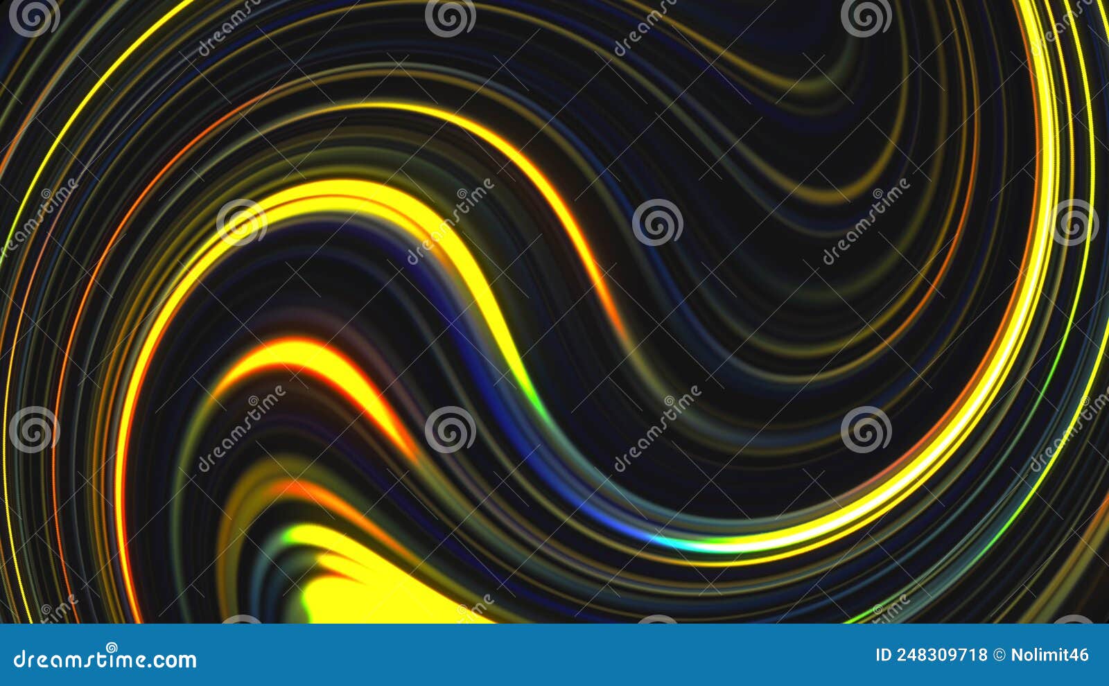Curved lines stock illustration. Illustration of line - 248309718