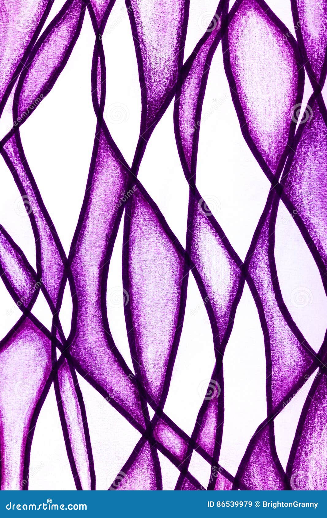 Curved lines drawing stock illustration. Illustration of intersecting ...