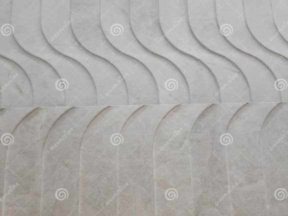 Curved Marble Surface and Wavy Textures Stock Illustration ...