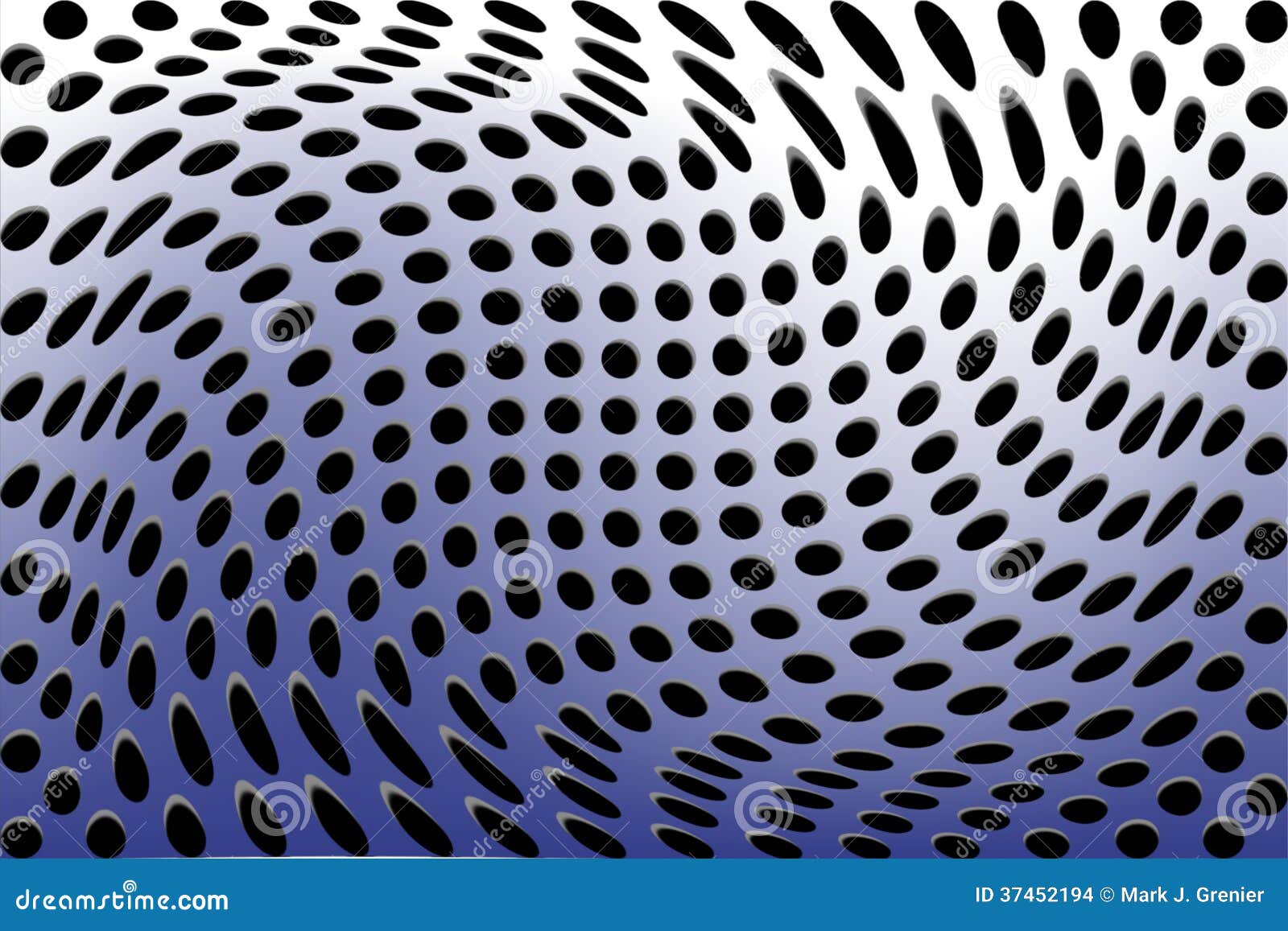 Curved Metallic Grille Royalty-Free Cartoon | CartoonDealer.com #37452194