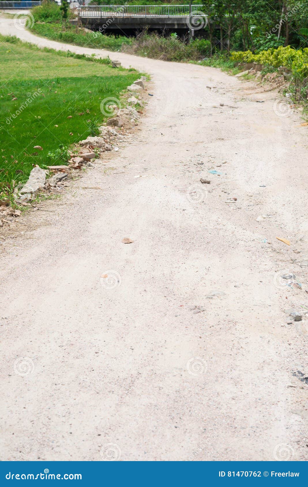 Curved muddy pathway stock photo. Image of ground, life - 81470762