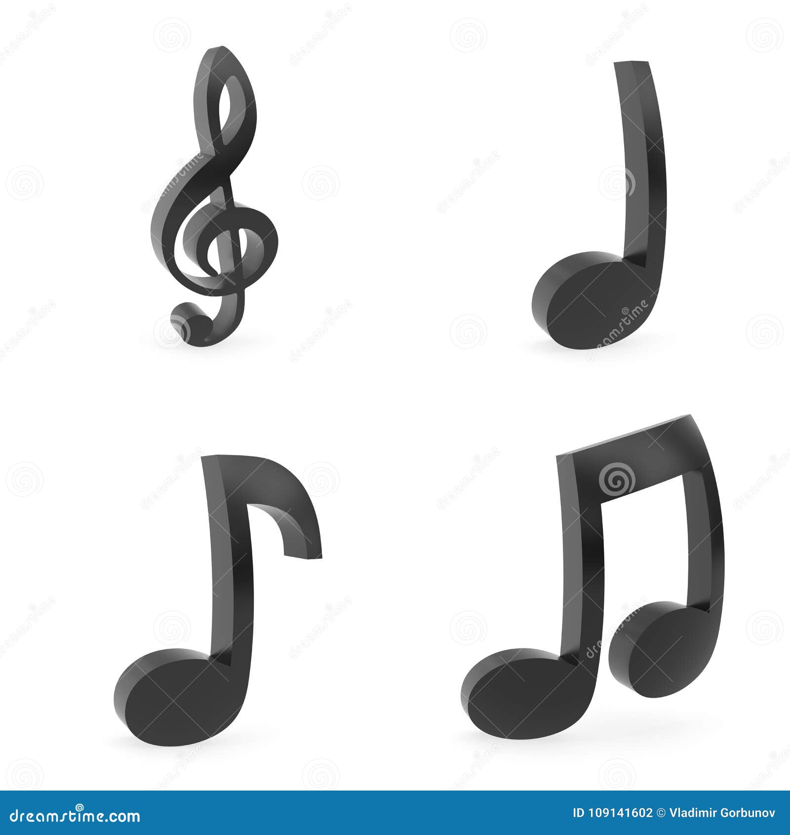 Curved Music Staff And Notes Background. Waving Musical Staff And Notes ...