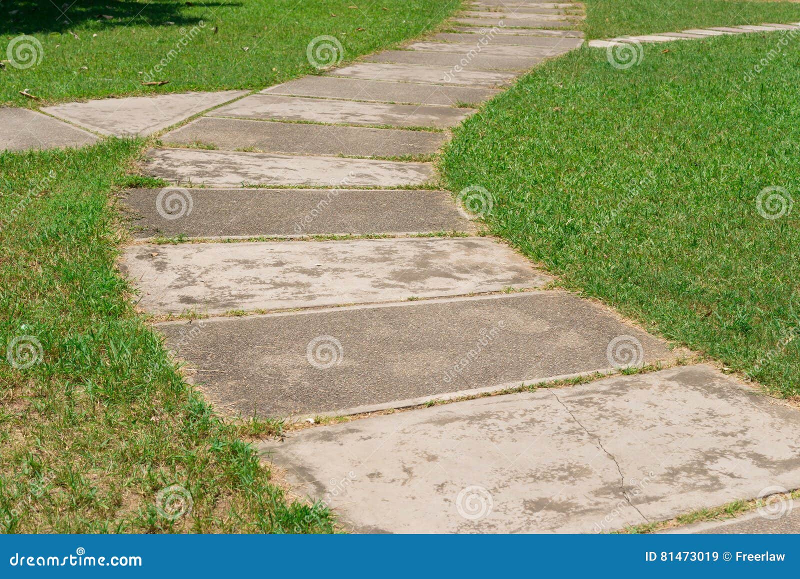 Curved outdoor pathway stock image. Image of pathway - 81473019