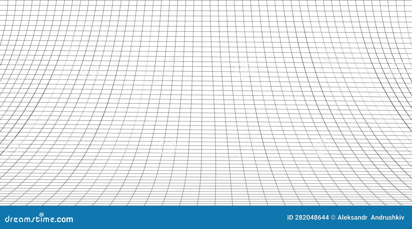 Curved perspective grid 1 stock vector. Illustration of graphic - 282048644