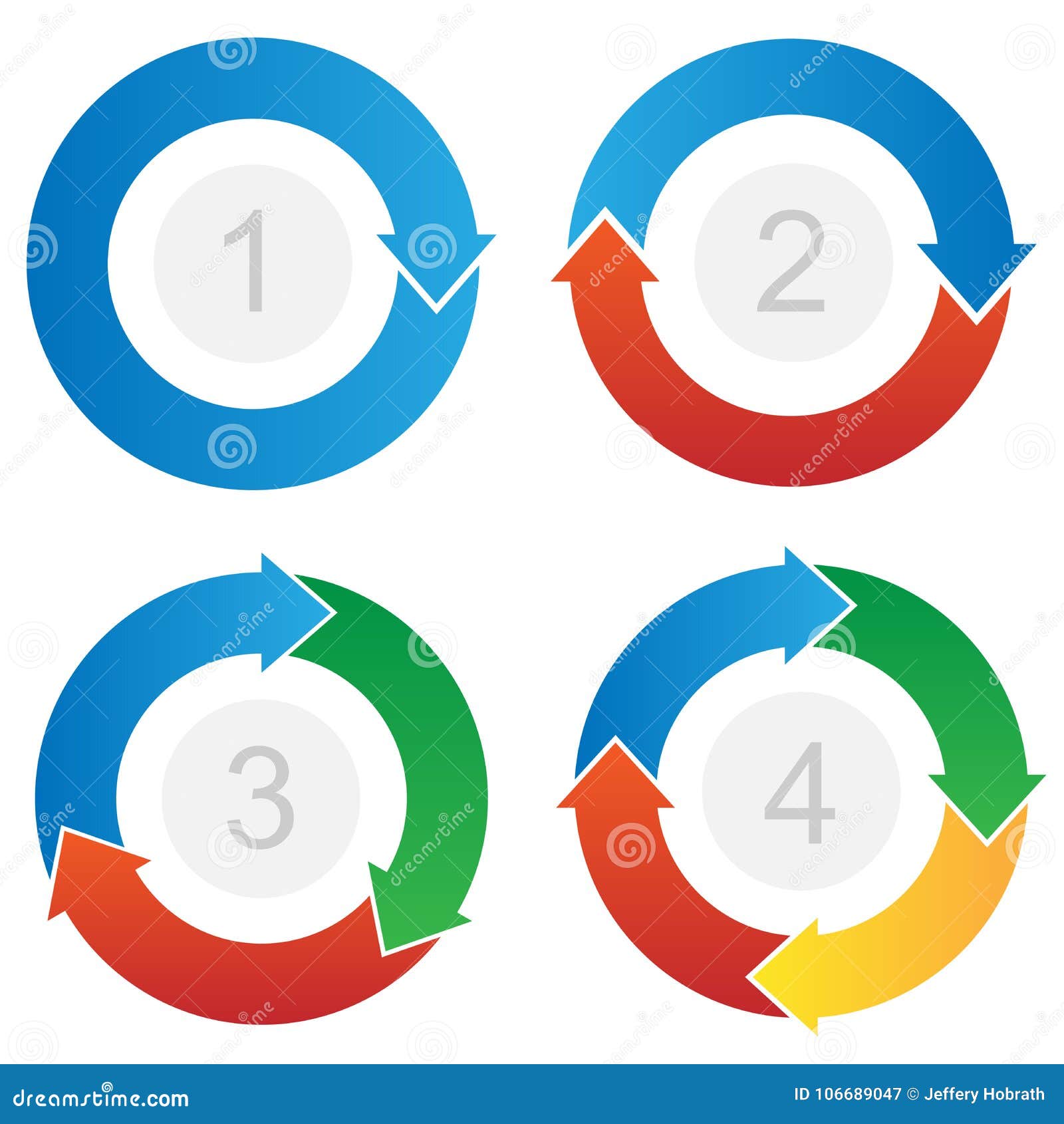 Curved Process Flow Arrows With Information Blocks Info-graphic Vector ... Curved Process Flow Arrows With Information Blocks Info-graphic Vector ...