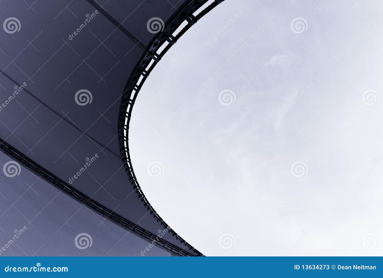 Curved Rail stock image. Image of canvas, rail, modern - 13634273