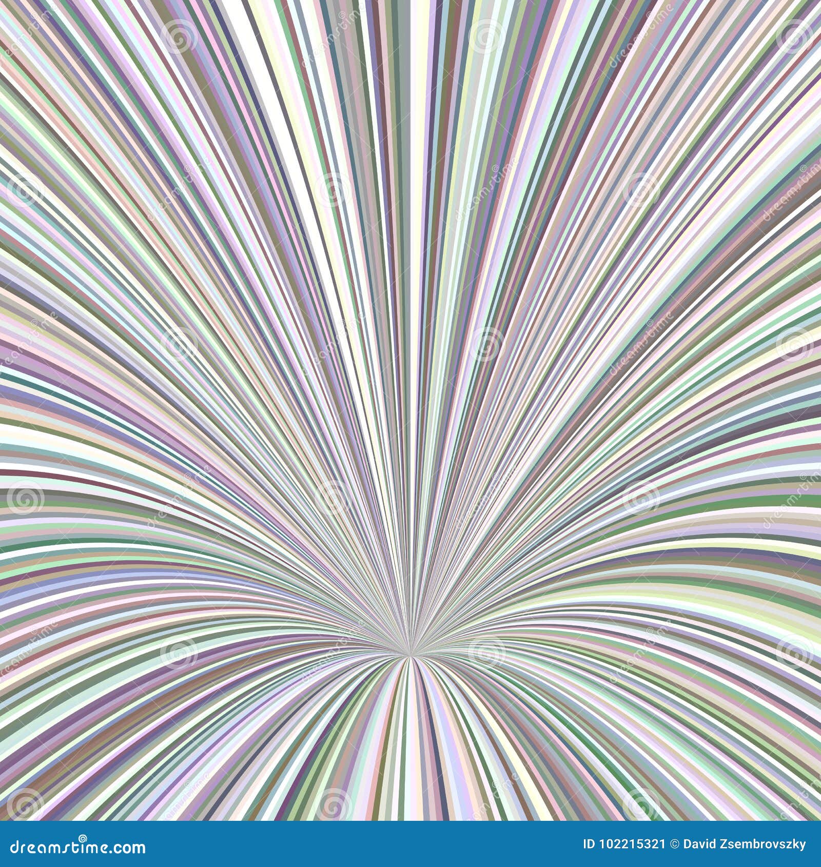 Curved Ray Burst Background - Vector Graphic from Striped Rays Stock ...