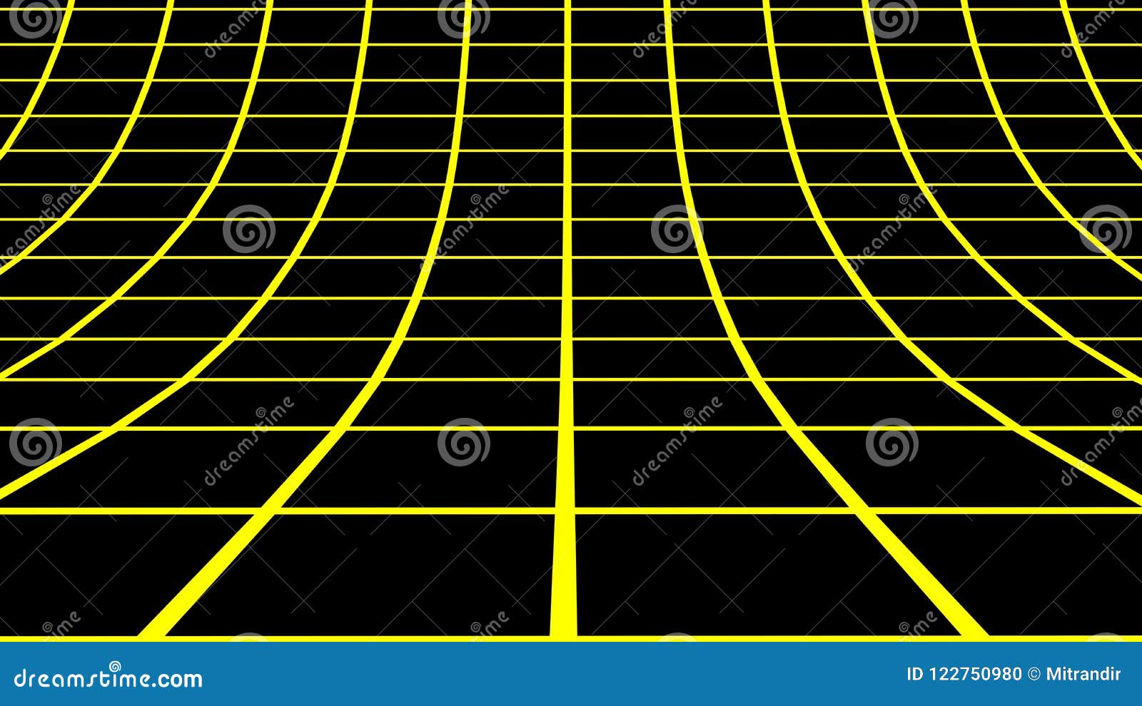 Curved Rectangle Grid Background Stock Illustration - Illustration of ...