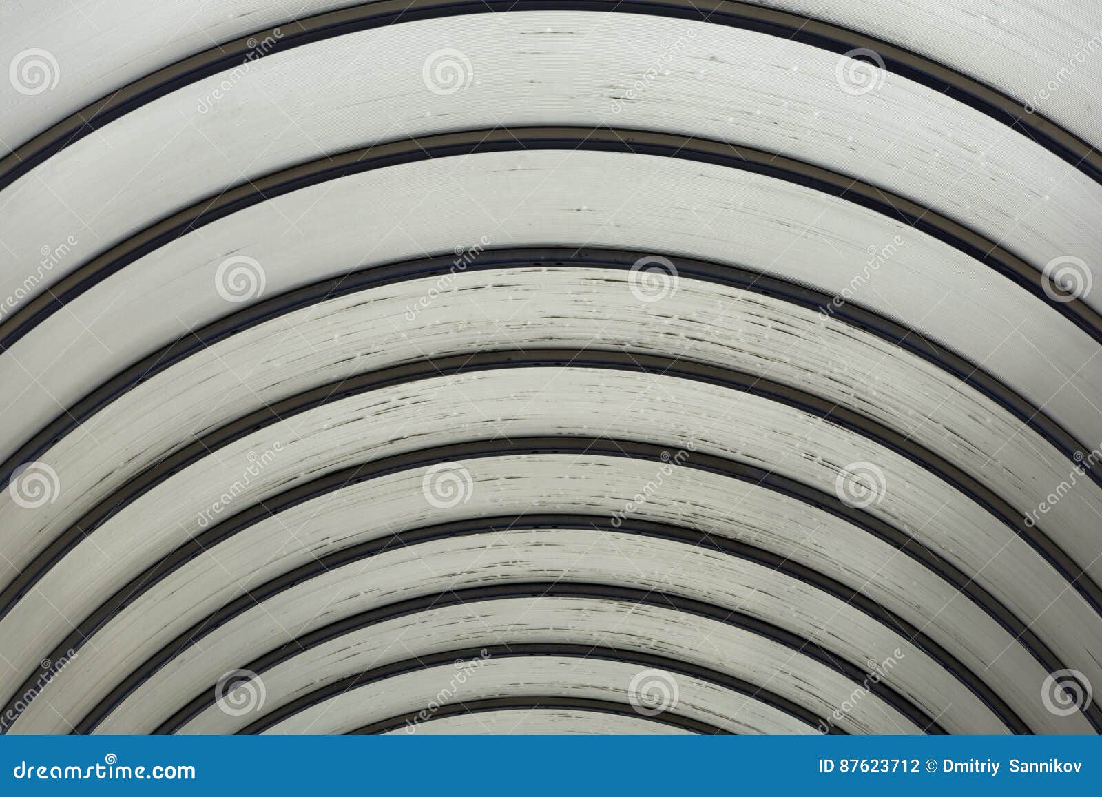 Curved roof stock photo. Image of structure, plastic - 87623712