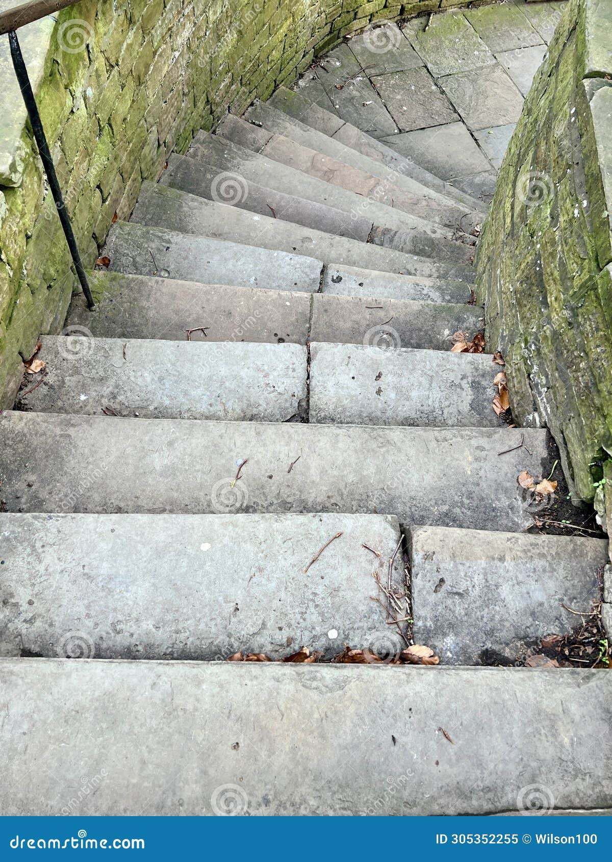 Steps stock image. Image of natural, stone, uneven, steps - 305352255