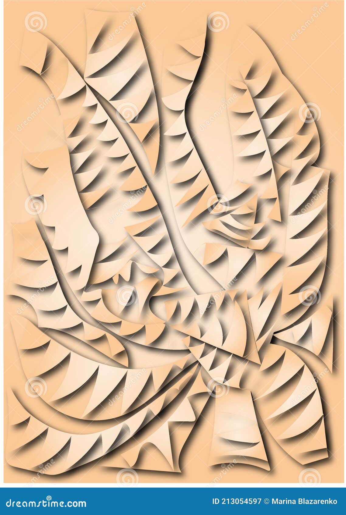 Curved Lines As a Backdrop for Website Design, Posters, Linen, Textiles ...