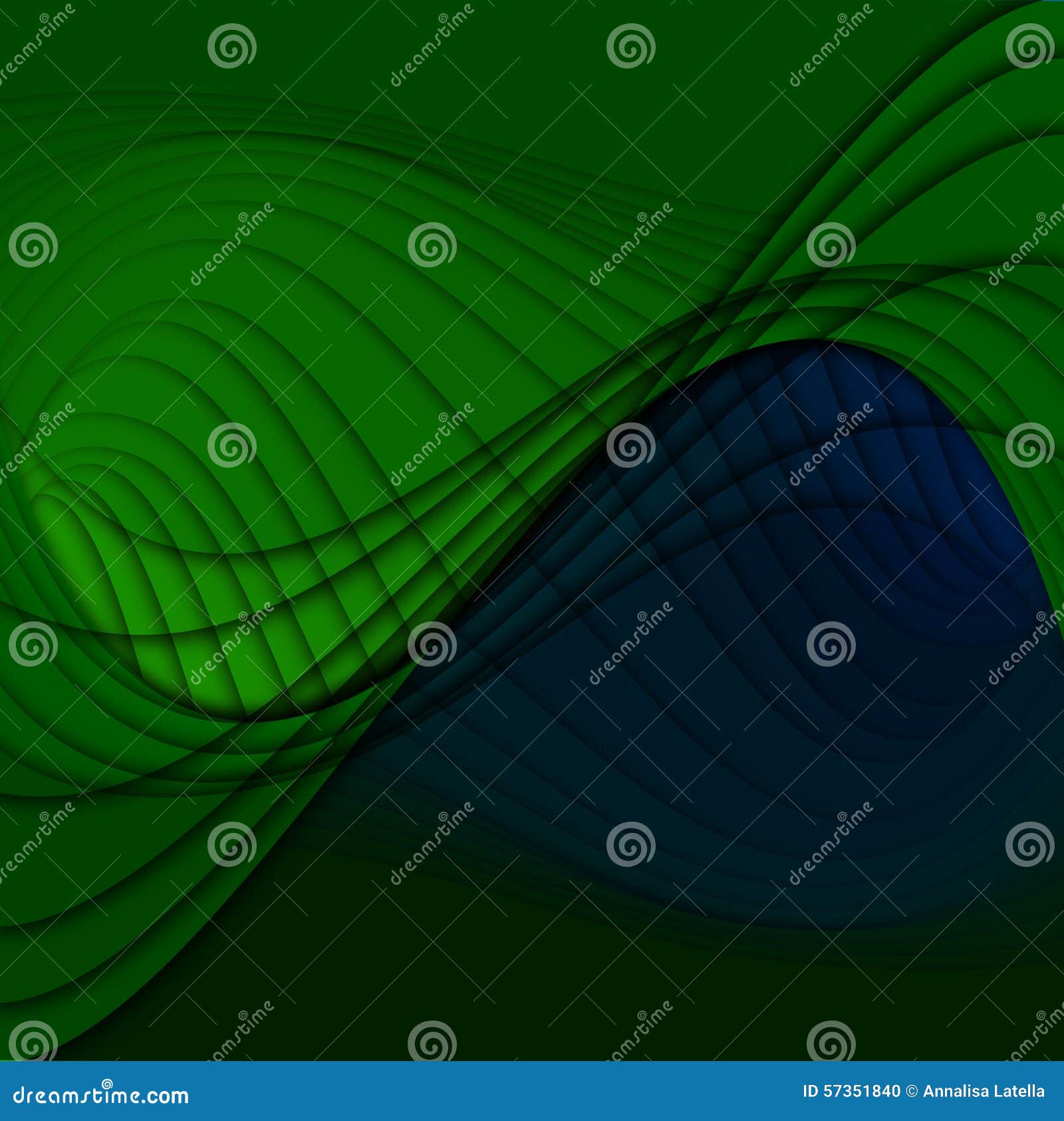 Curved shapes superimposed stock illustration. Illustration of cover ...