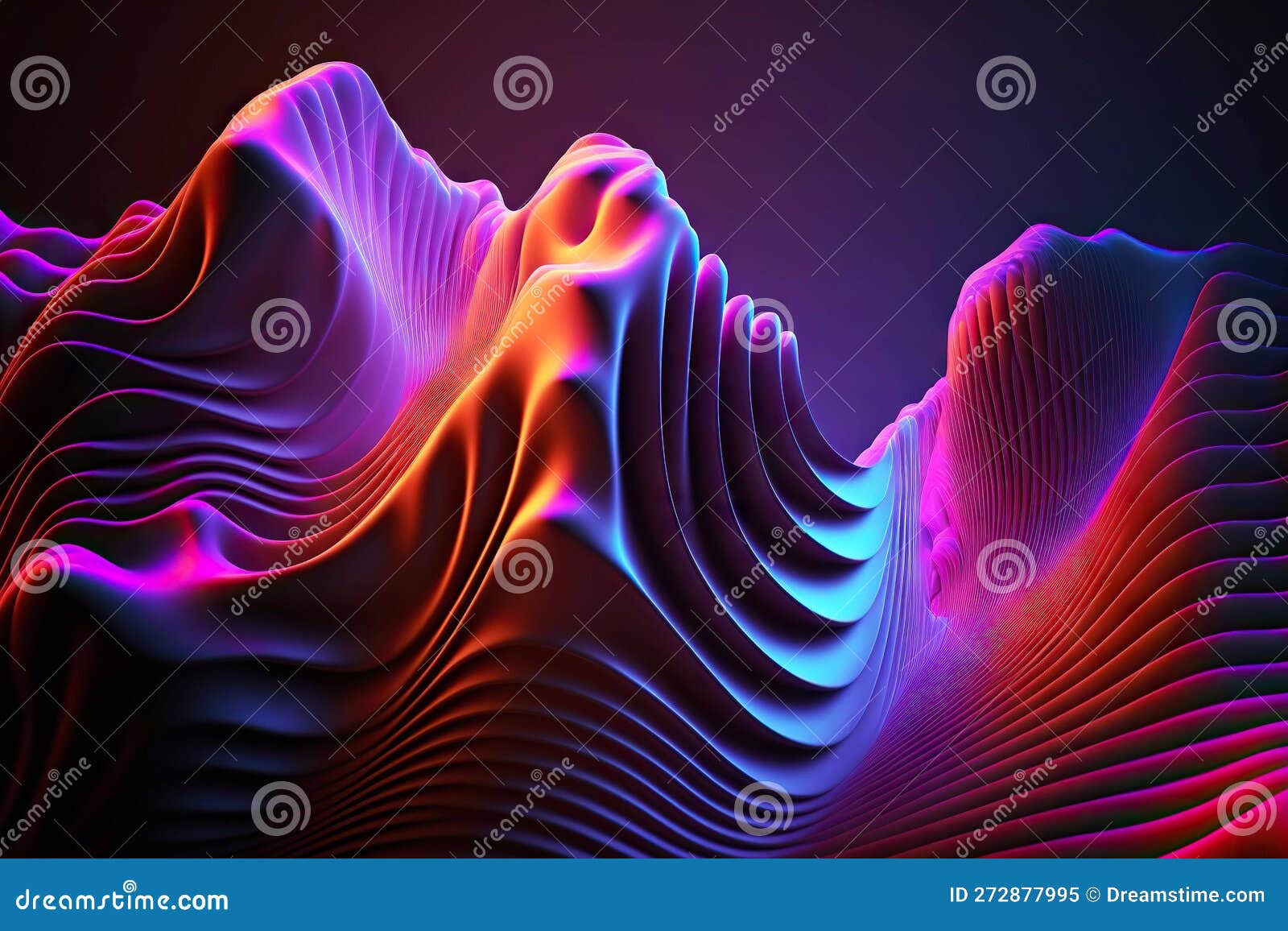 Curved and Sinuous Waves with Three-dimensional Shape in Form of 3d ...