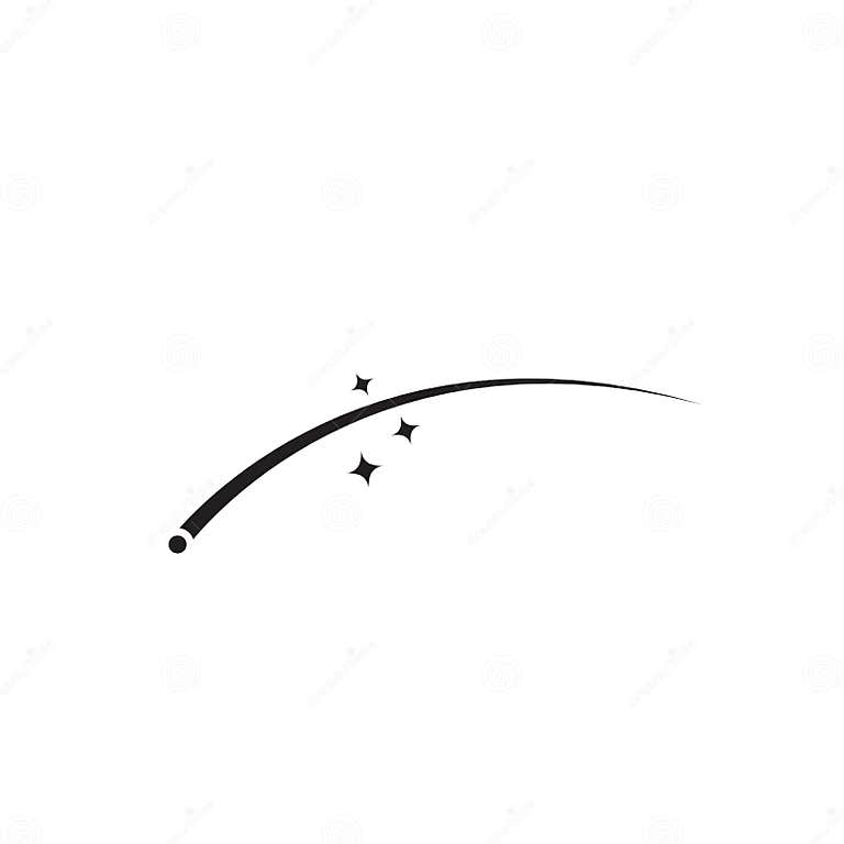 Curved with Sparkle Design Vector Stock Vector - Illustration of letter ...