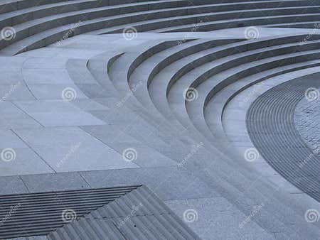 Curved steps stock image. Image of curve, steps, pattern - 125003