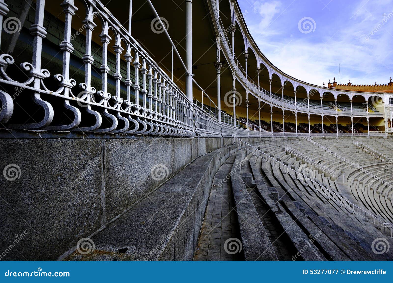 Curved Steps stock image. Image of sand, curved, madrid - 53277077