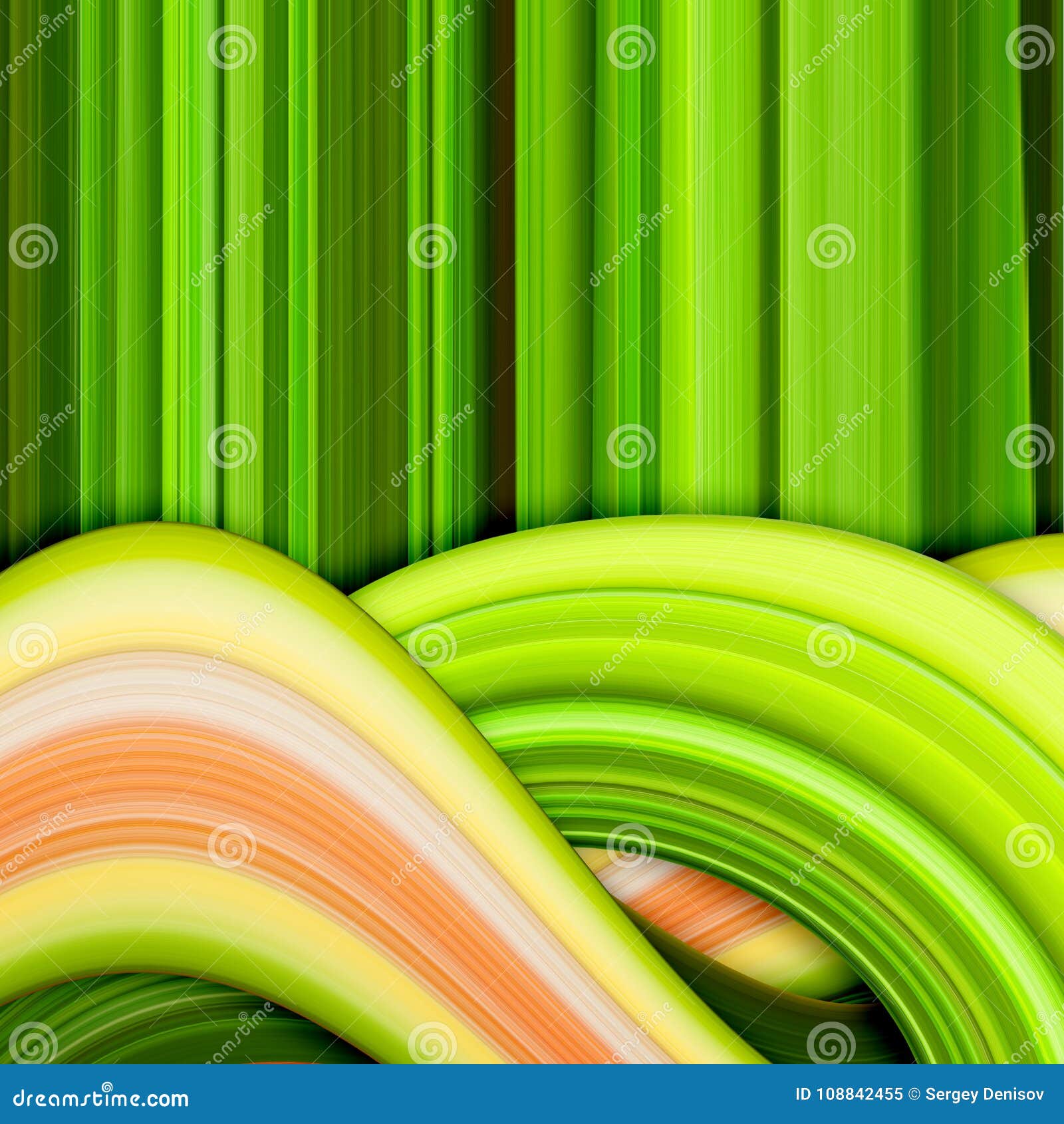Curved strips stock illustration. Illustration of color - 108842455