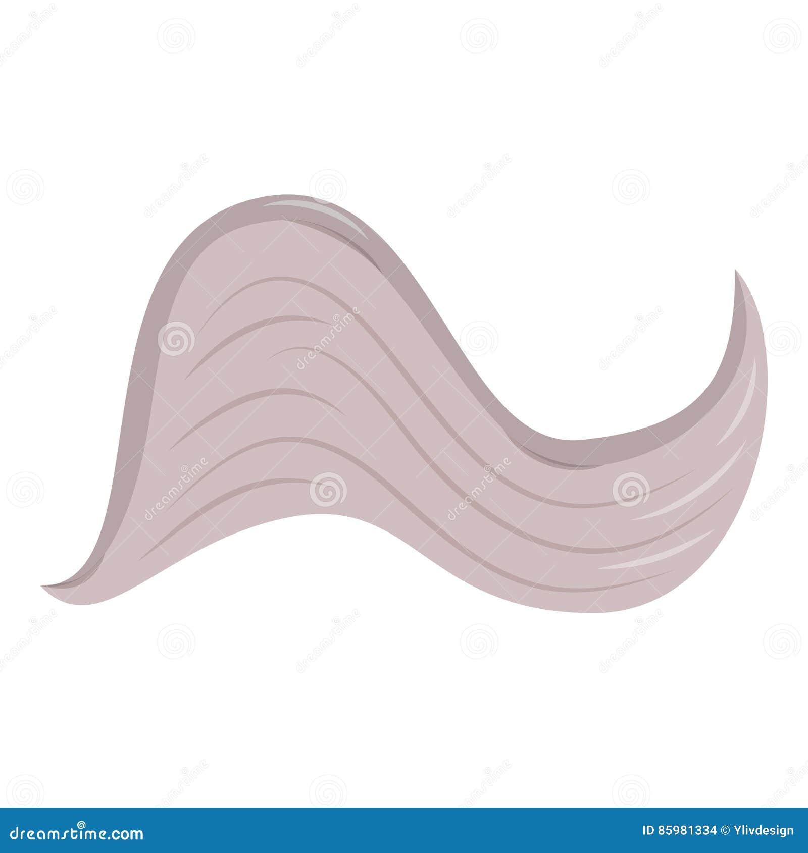 Curved Wing Icon, Cartoon Style Stock Vector - Illustration of heavenly ...