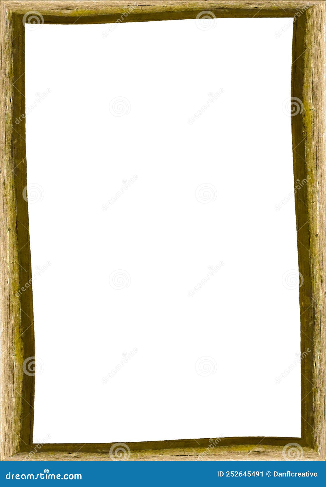 Curved Wooden Frame Background Stock Image - Image of layout, decorated ...