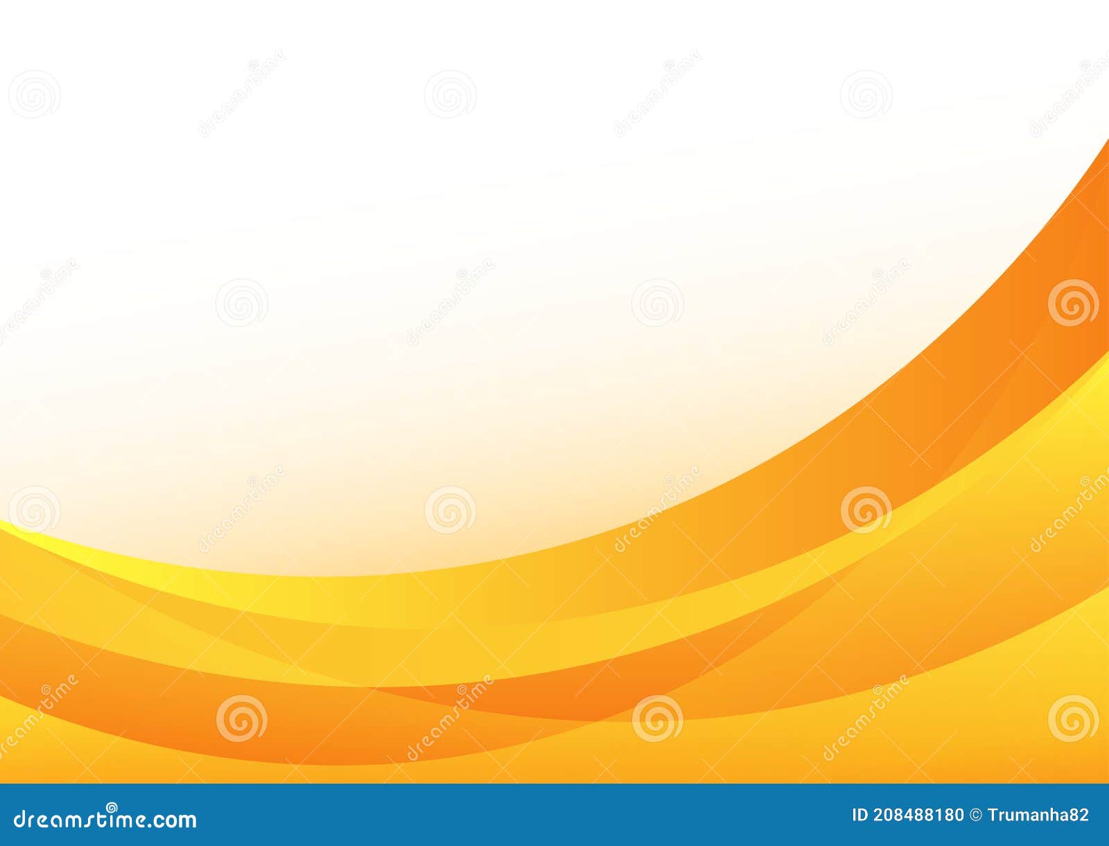 Vector Abstract Orange and Yellow Gradient Background with Simple ...