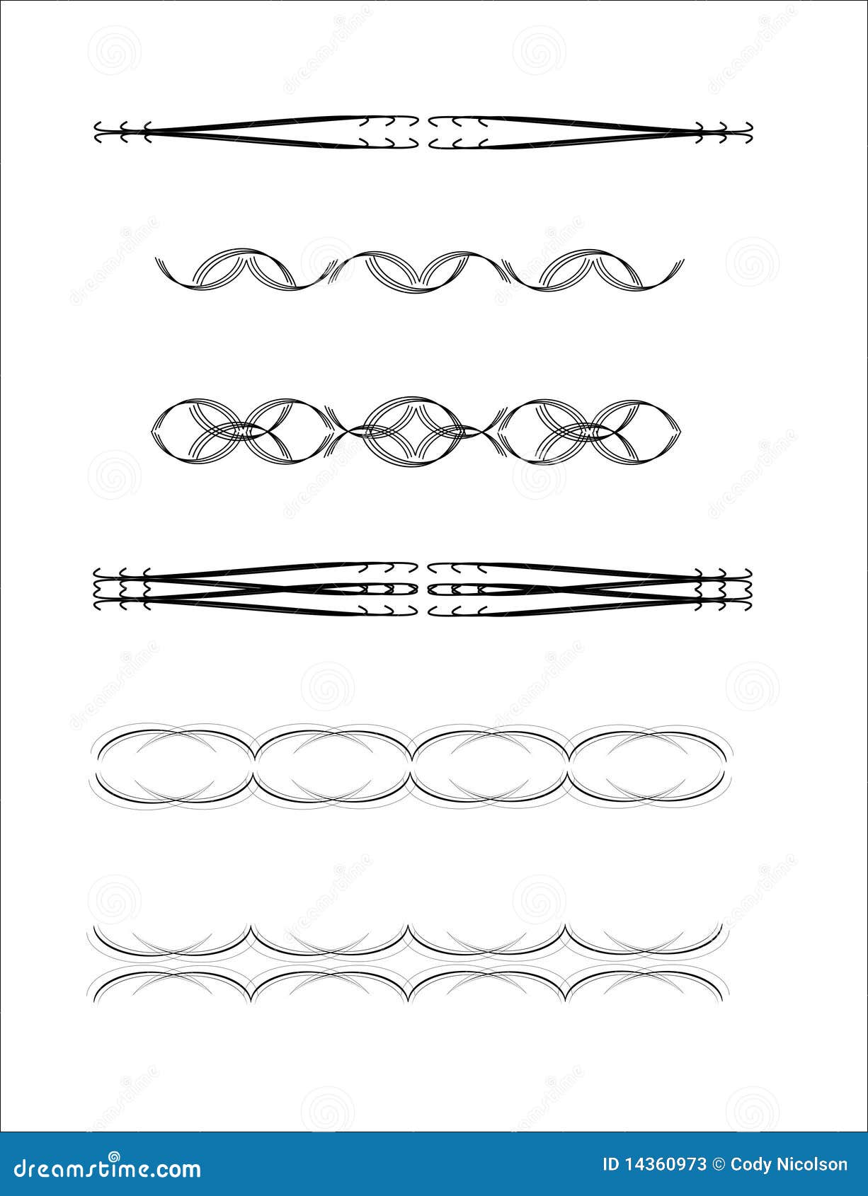 Curves and hooks line art stock illustration. Illustration of corner ...