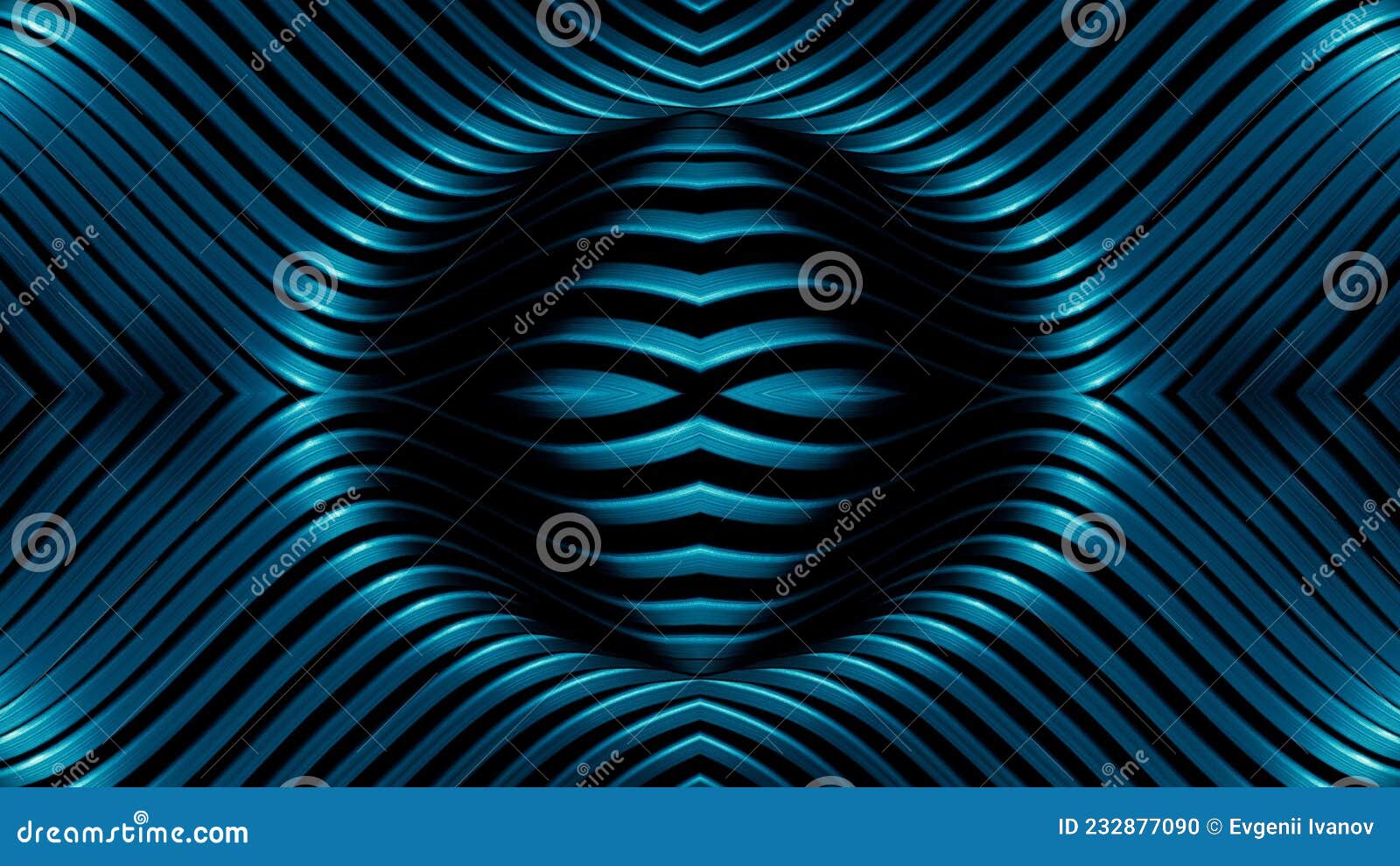 Curves of the Metal Grating, the Steel Sheen, the Abstract Background ...