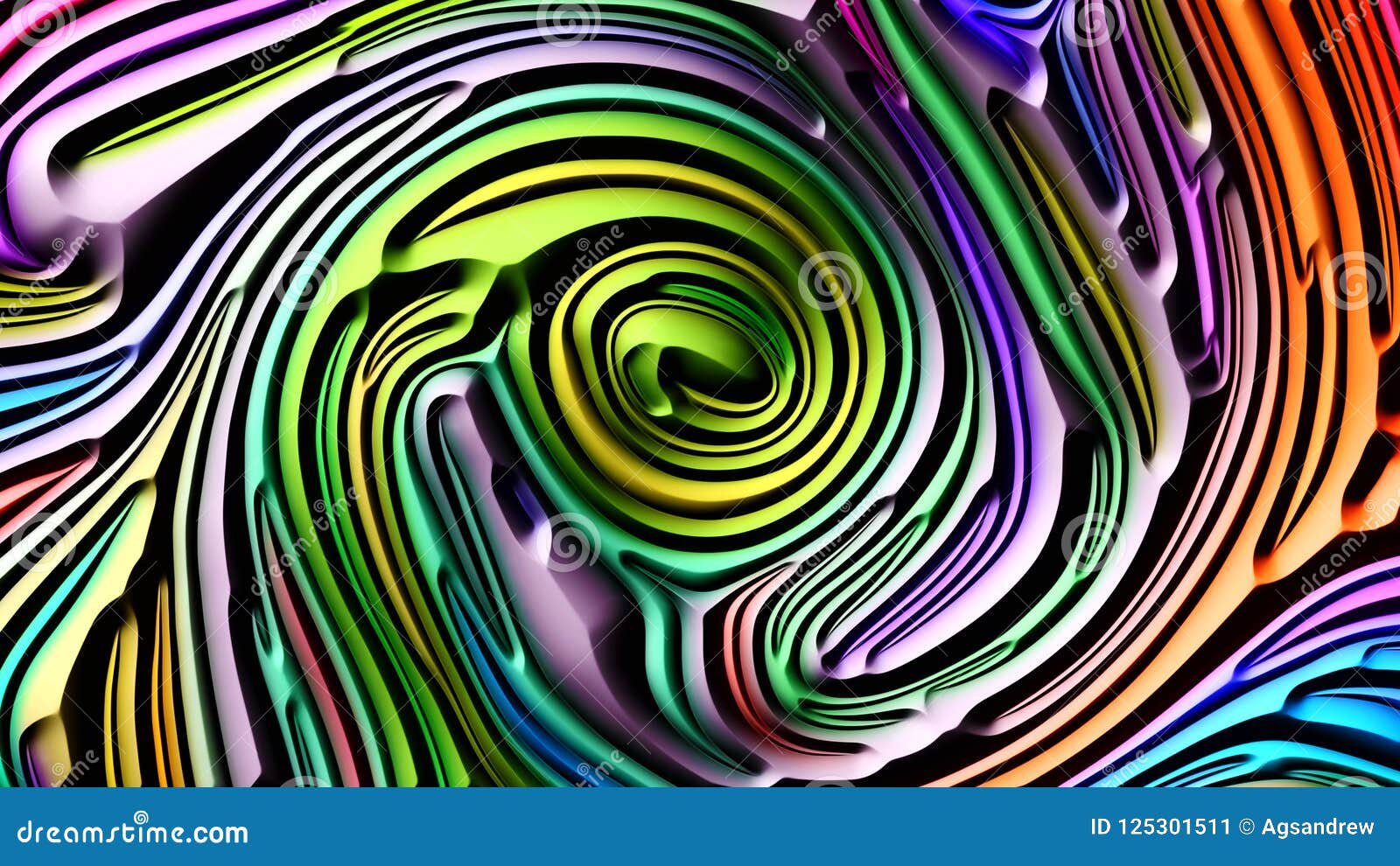 Conceptual Abstract Shapes stock illustration. Illustration of three ...