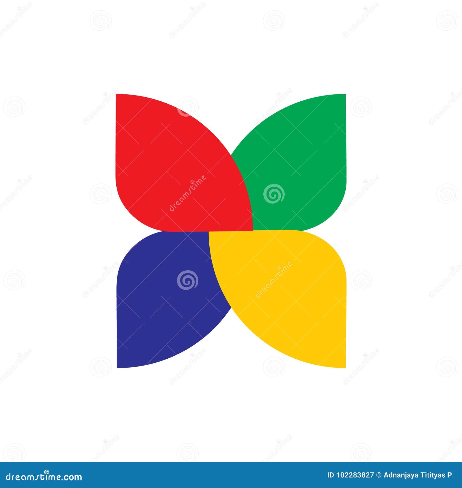 Curves objects square logo stock illustration. Illustration of company ...
