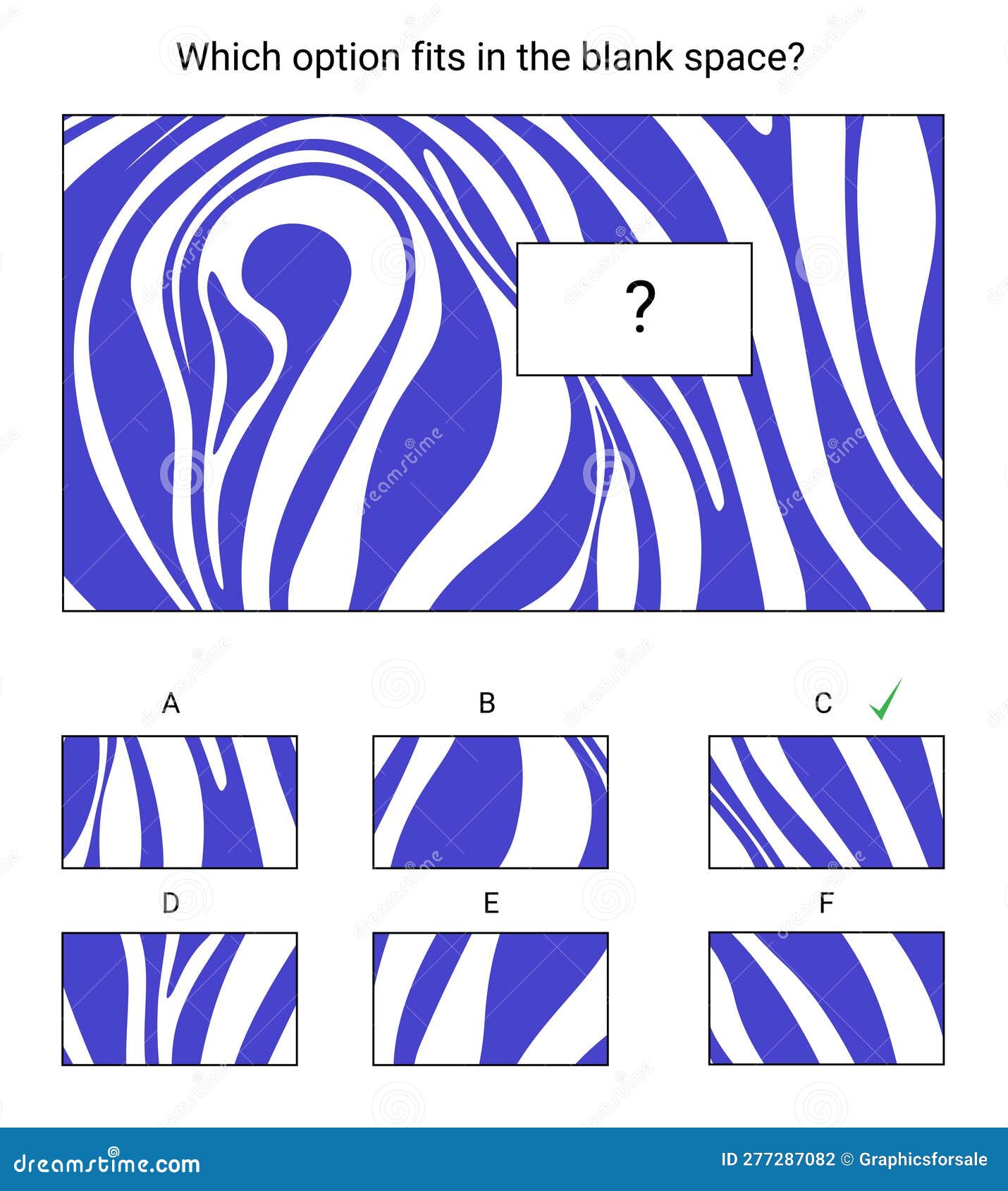IQ Abstract Logical Reasoning Question. Guess Which Figure Will Come in ...