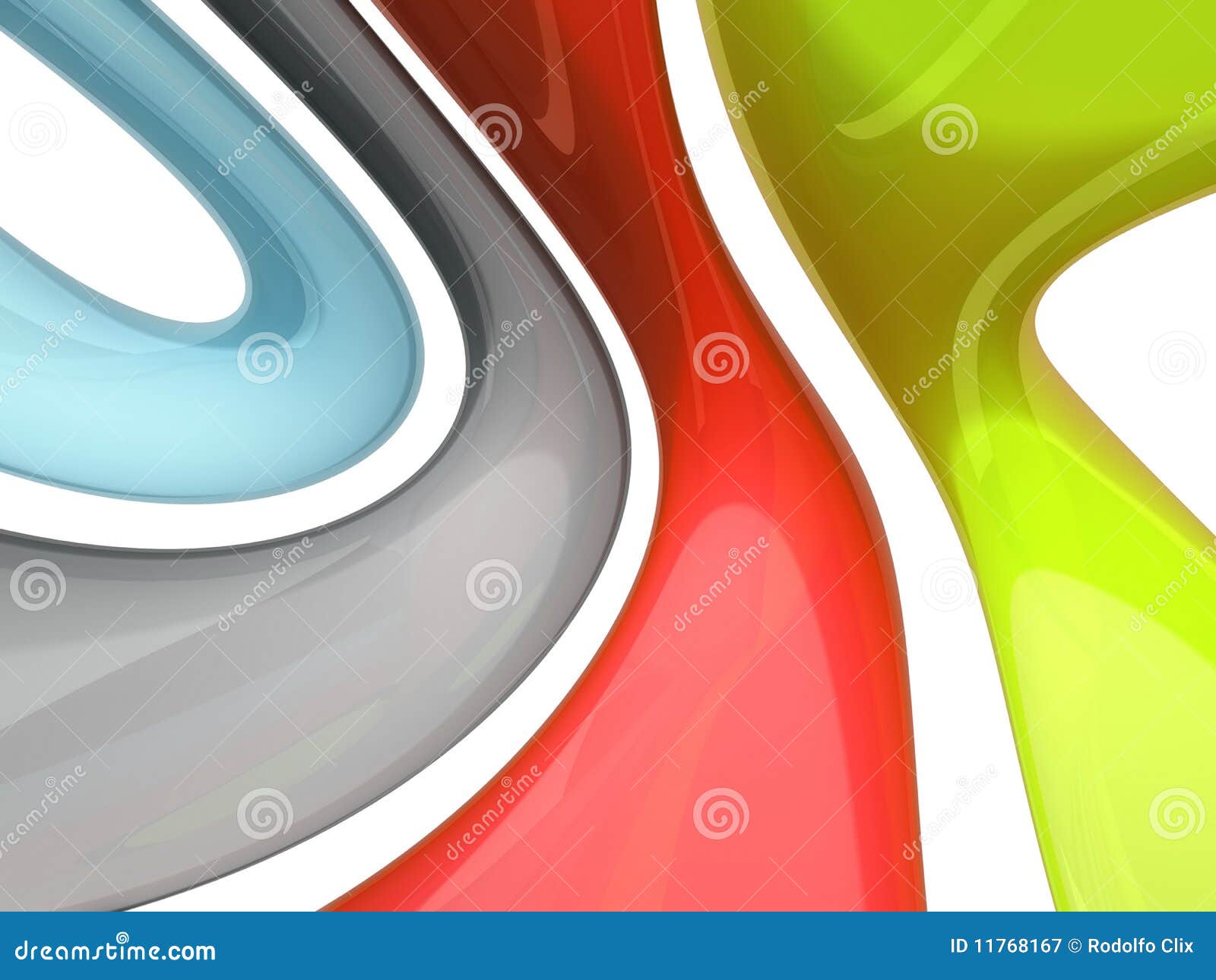 Curving colors abstract stock illustration. Illustration of contour ...