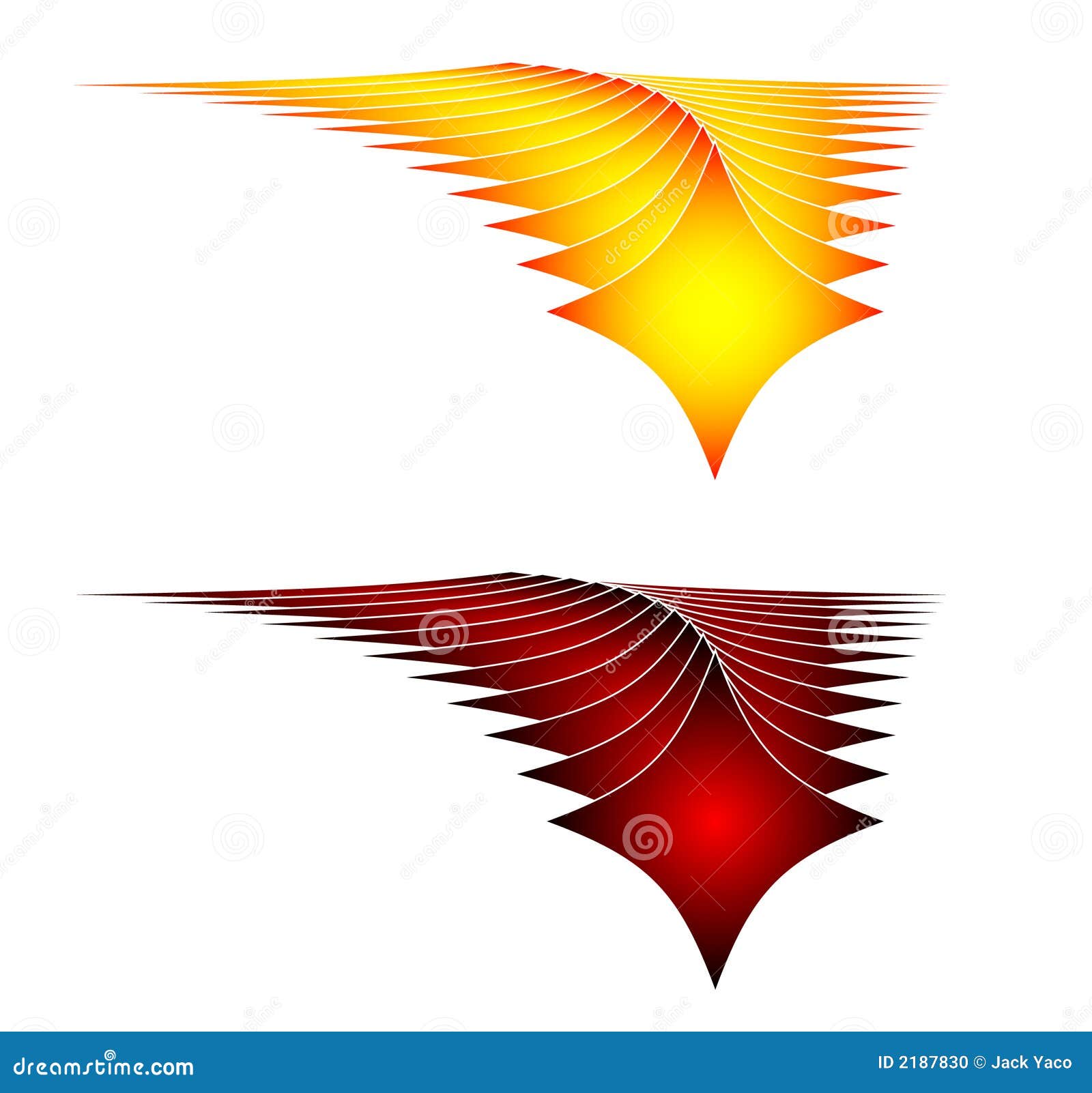 Curving Stars stock vector. Illustration of curving, majesty - 2187830