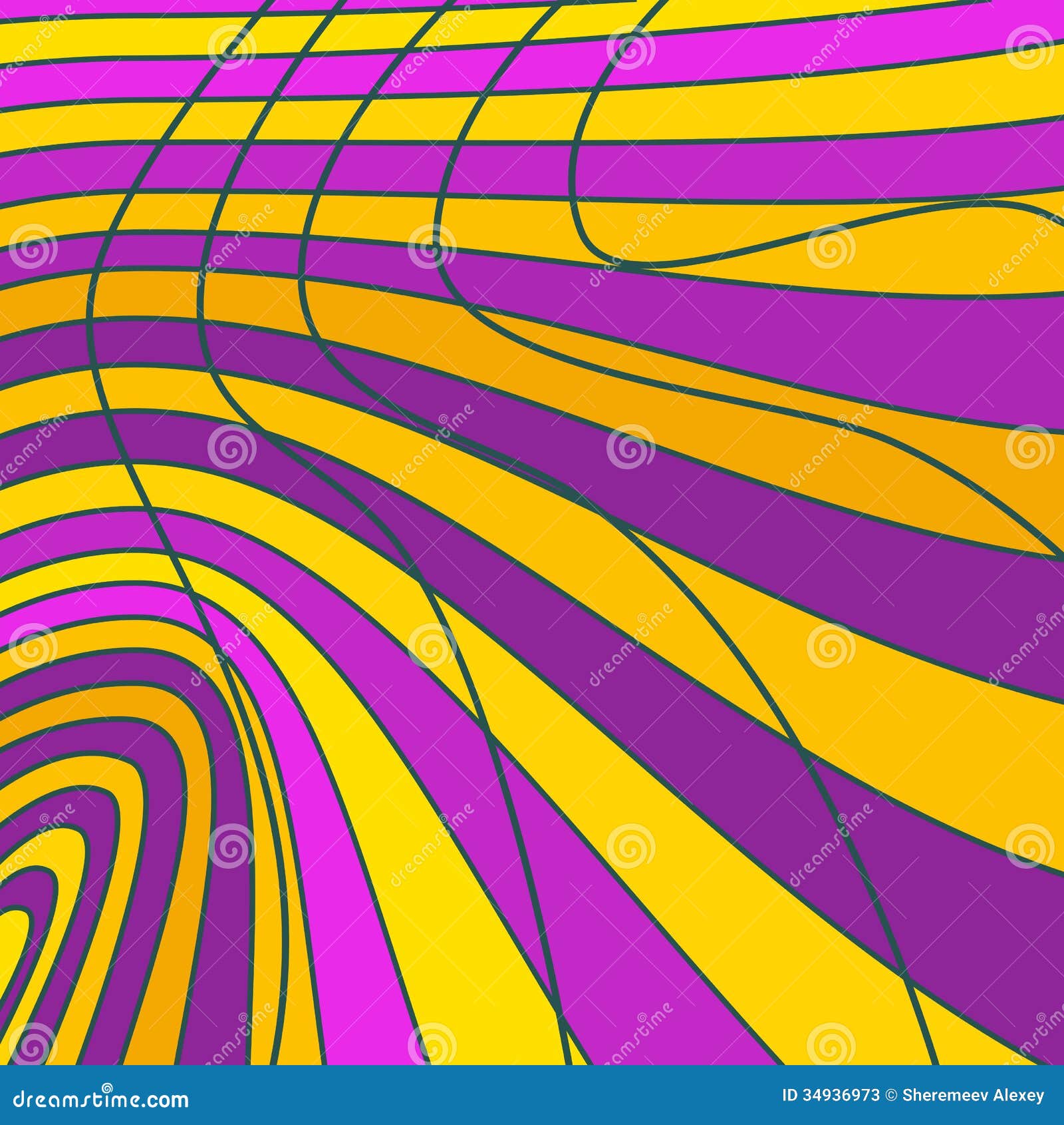 Curving stripes stock illustration. Illustration of backgrounds - 34936973