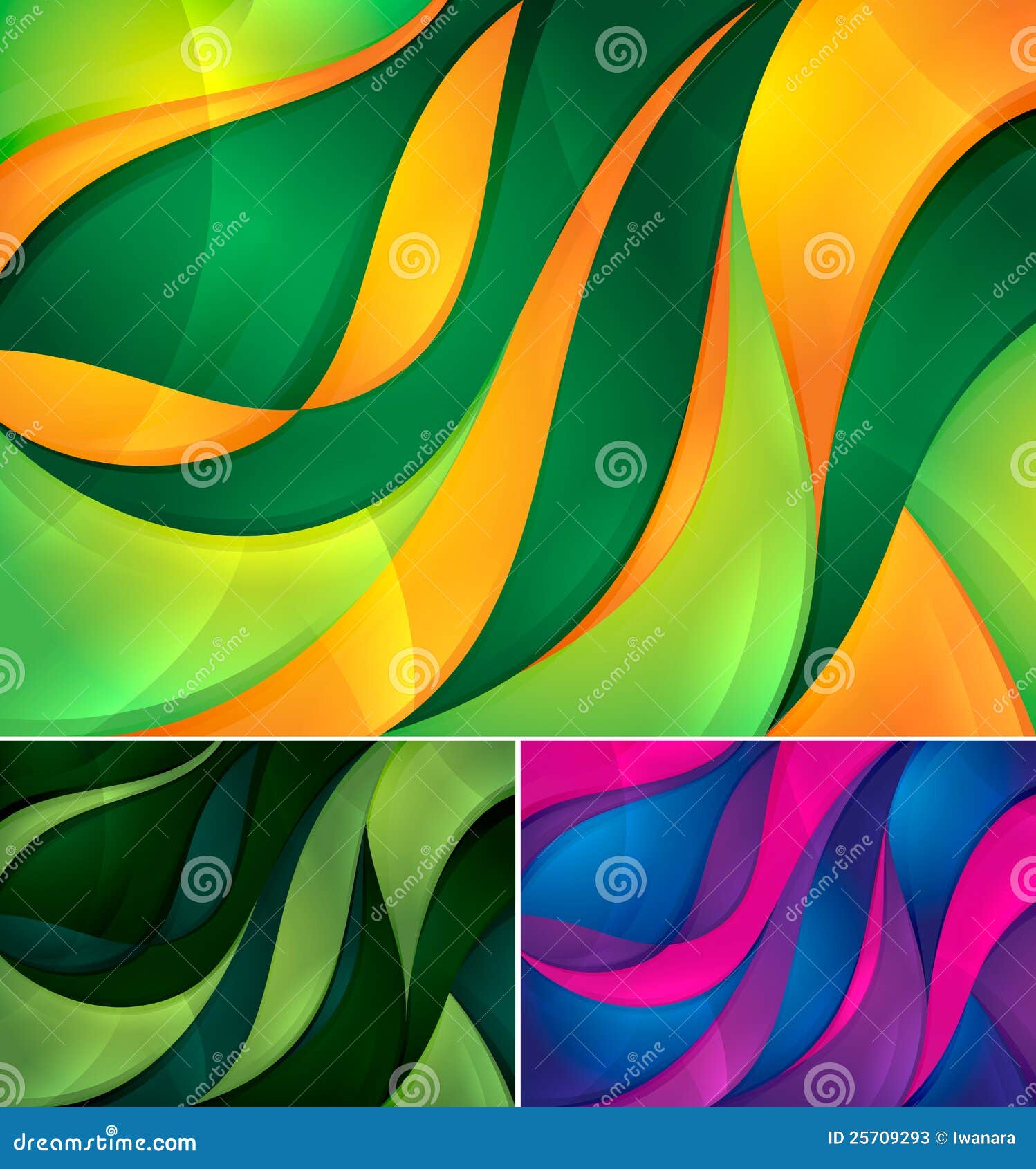 Curvy abstract background stock vector. Illustration of design - 25709293