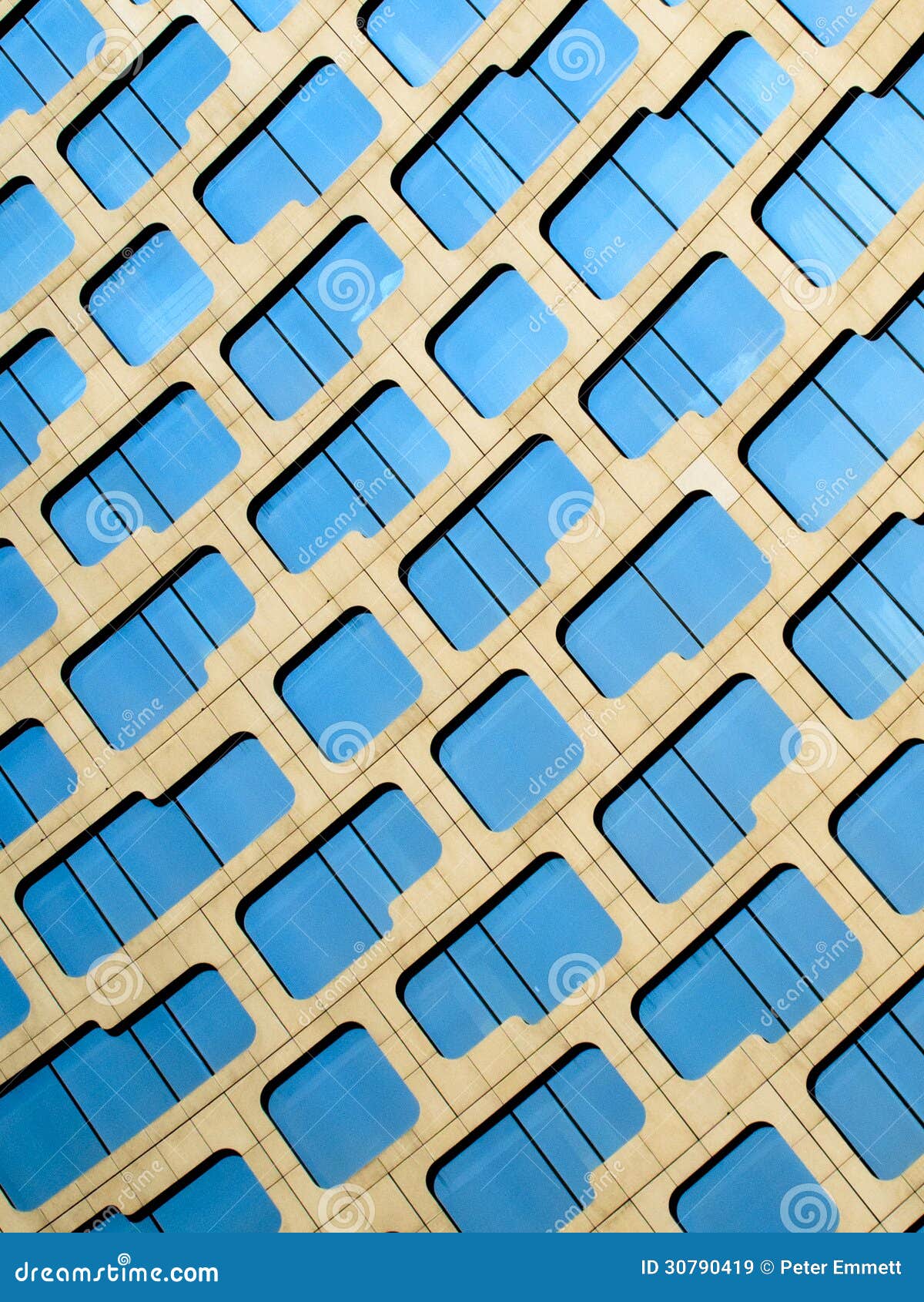 Curvy Building stock image. Image of black, window, curvy - 30790419